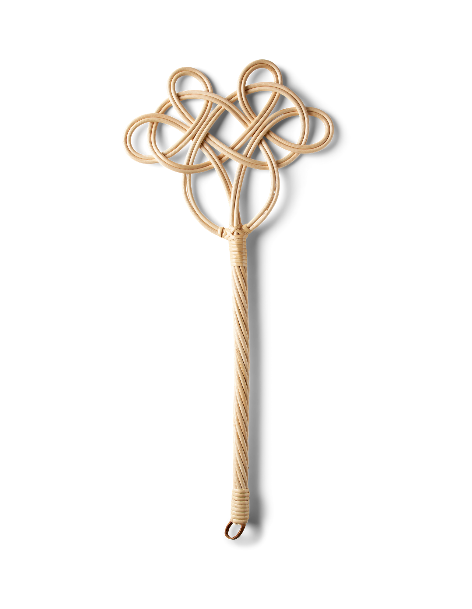 Carpet beater | Rattan. 62 cm. | Nature