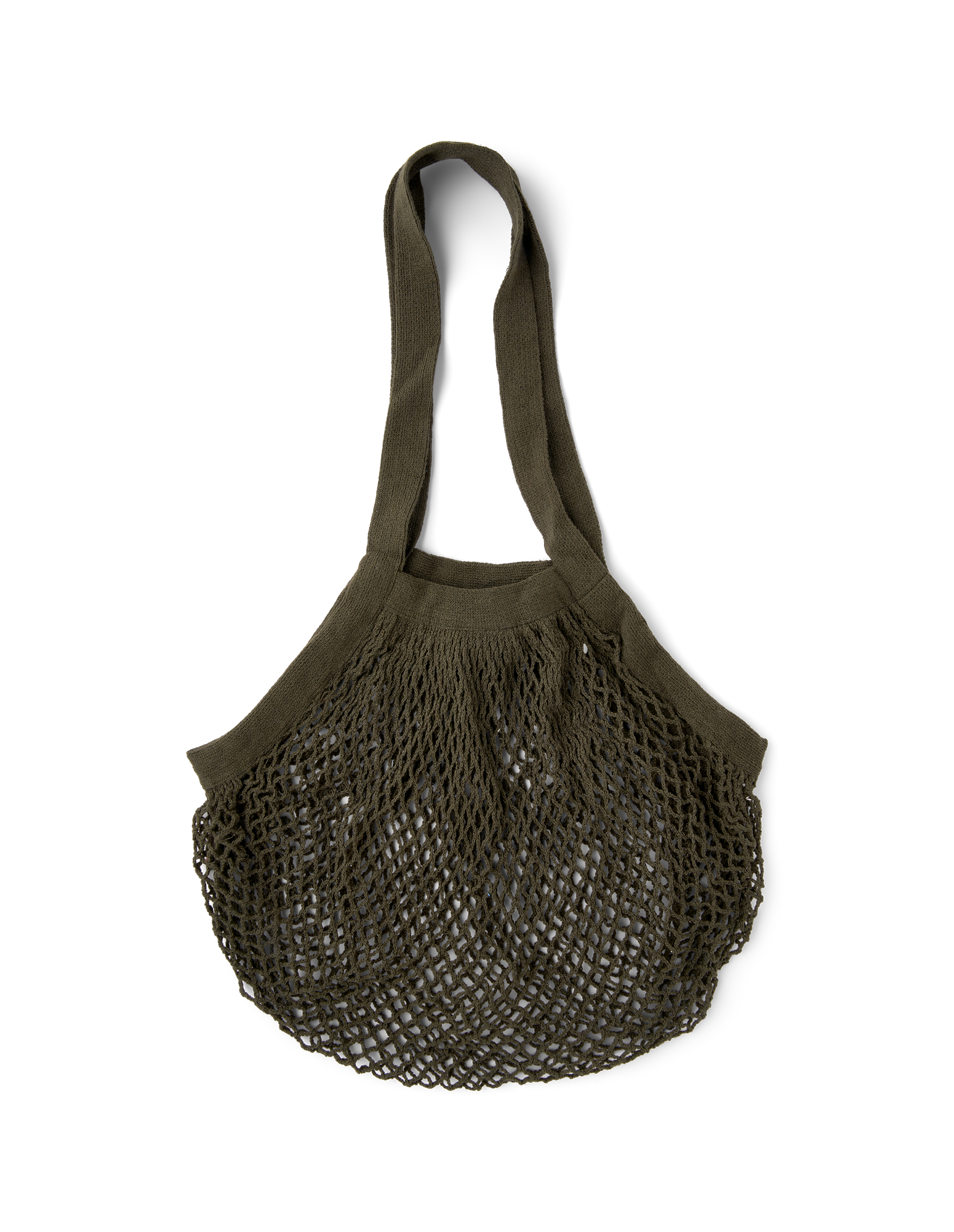 Sac en filet | Coton/polyester. 35 x 40 cm. | Khaki