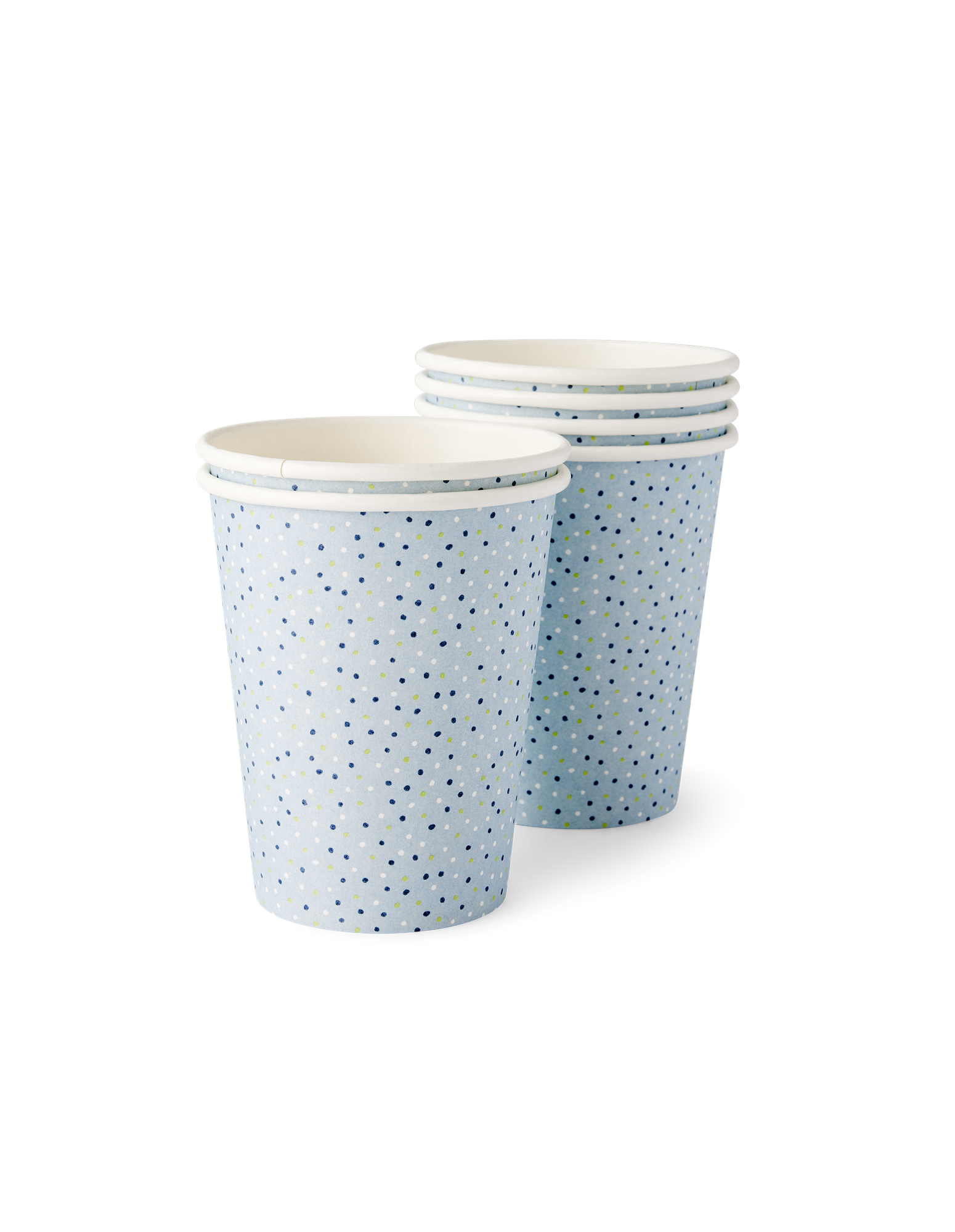 Pappbecher | Papier. 250 ml. 6 Stck. | Smokey Blue