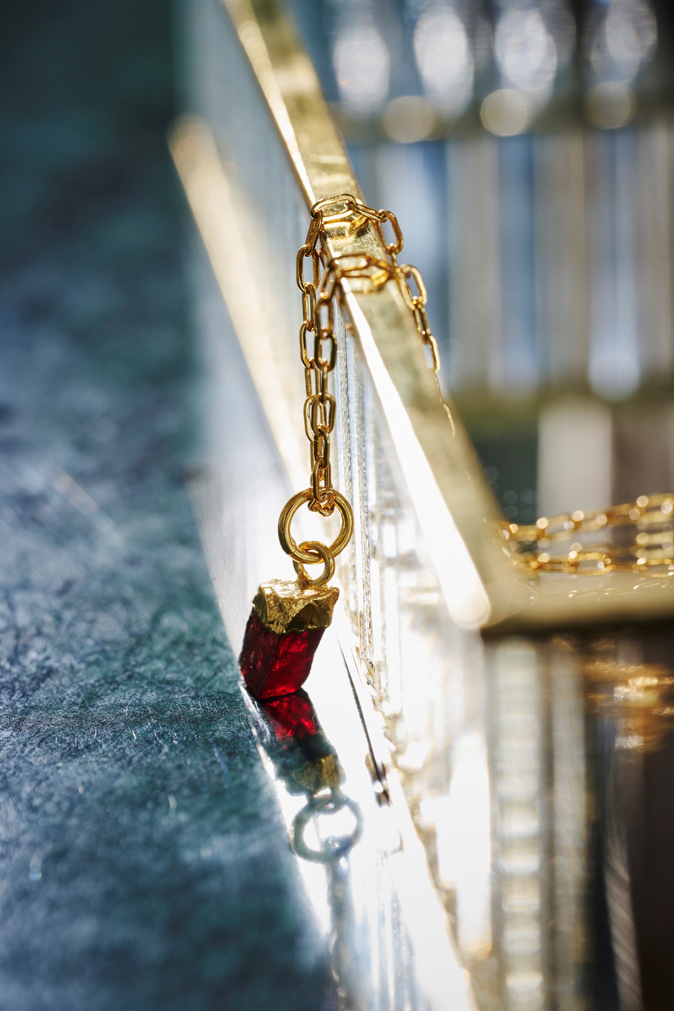 Søstrene Grene Birthstone January Pendant | King's Cross