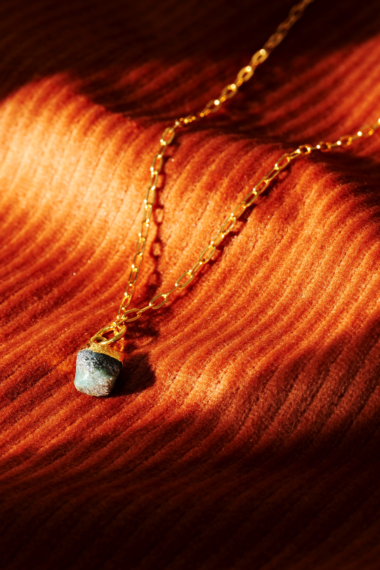 Birthstone May Pendant Brass 3 Micron 18k Gold plated raw Emerald 1 birthstone-may-pendant-brass-3-micron-18k-gold-plated-raw-emerald-1