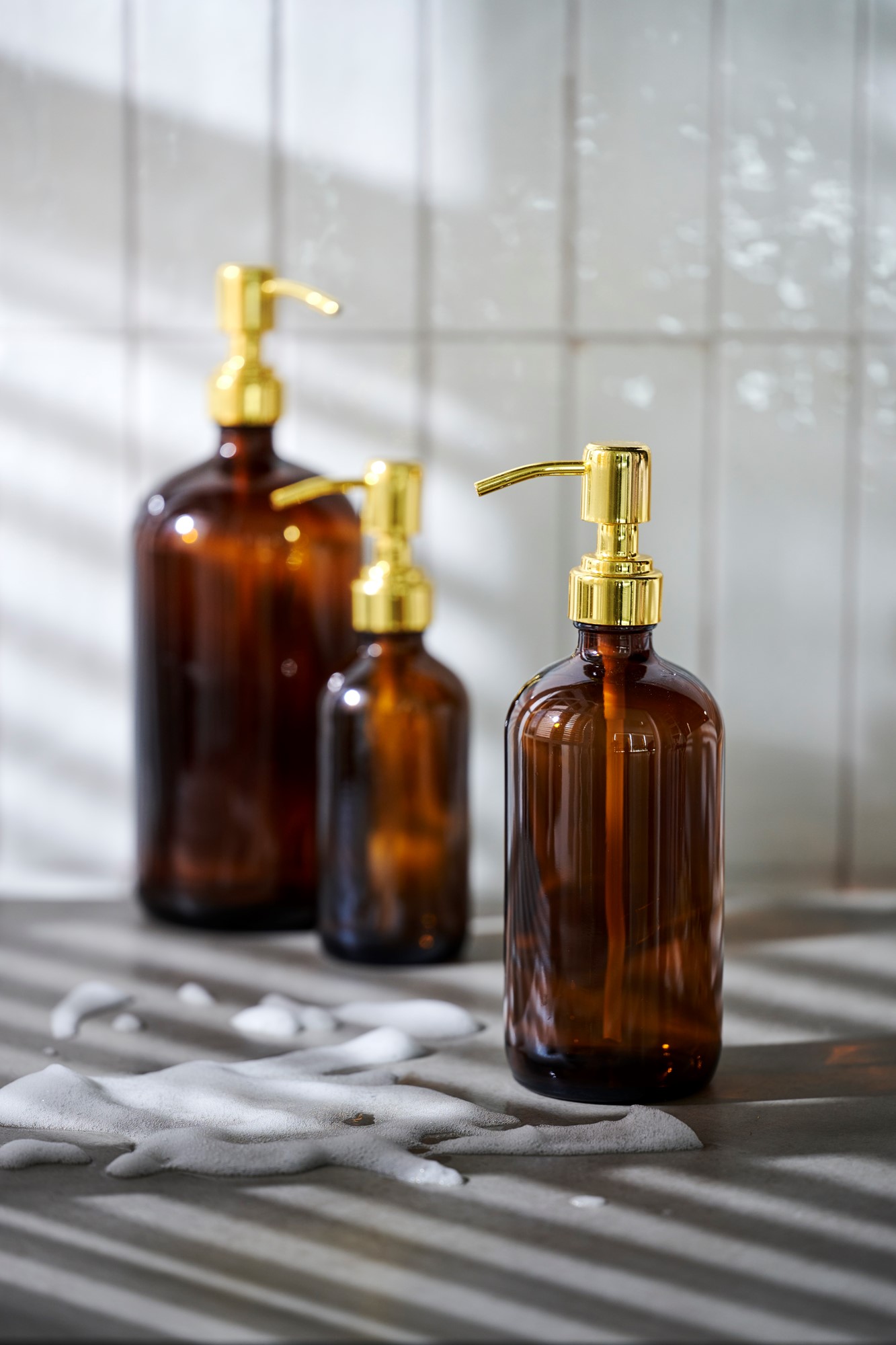 Zeeppomp | Glas | 6 x 19 cm | Søstrene Grene