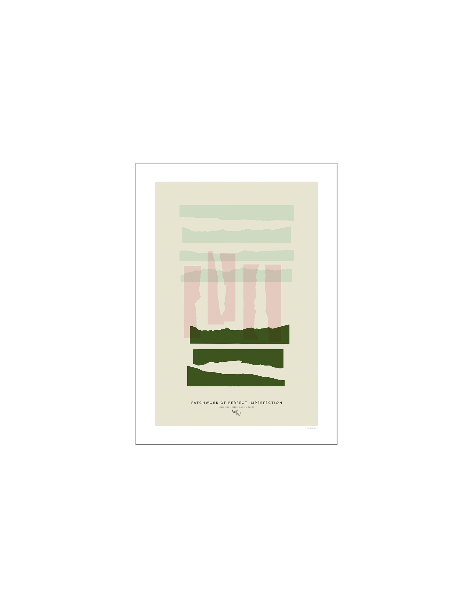 Poster Perfect Imperfection - No 4 A4 | Mille Henriksen x Danica Chloe ...