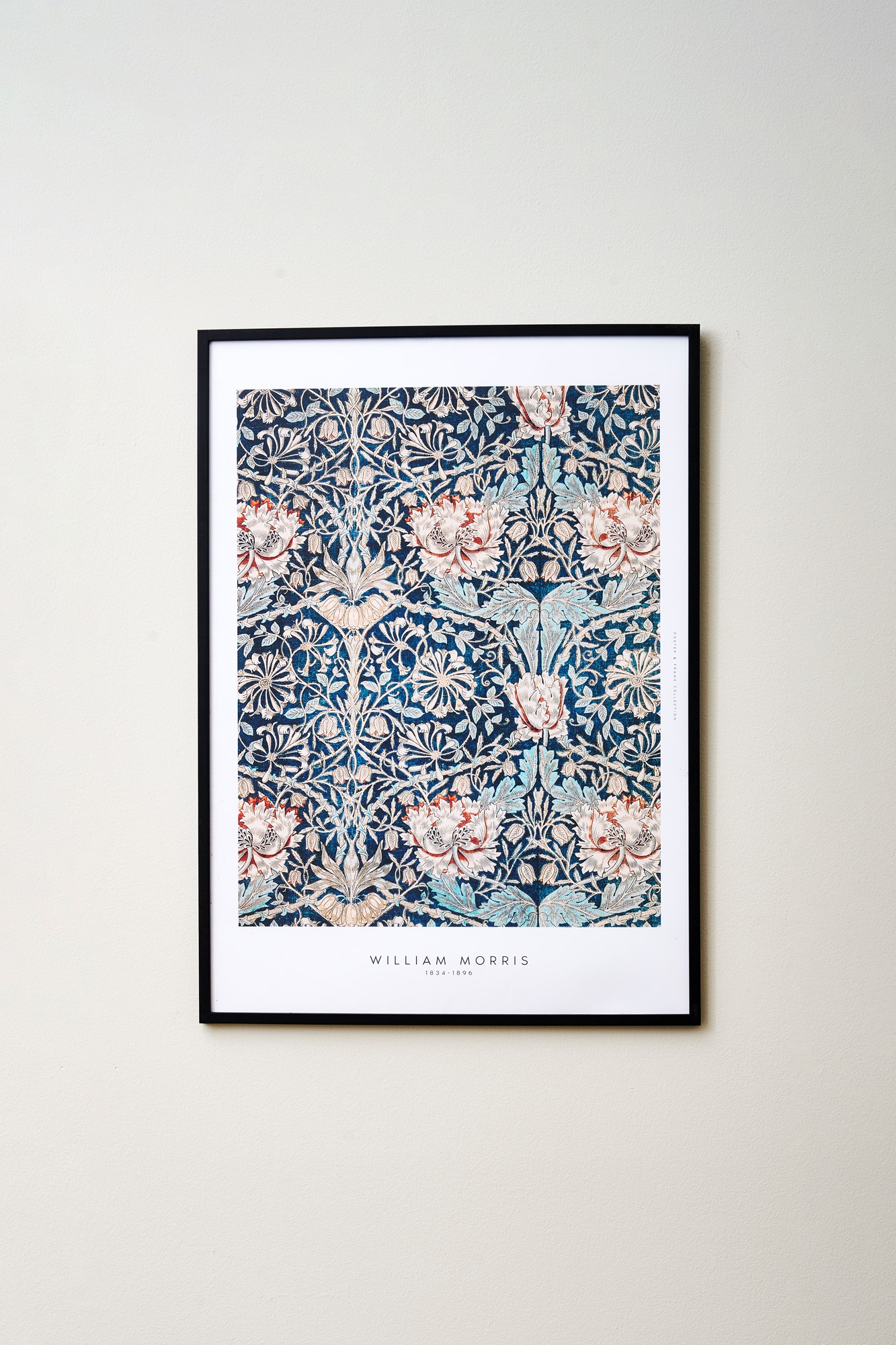 Poster Blue Flowers 50 x 70 | William Morris. | Milky Blue | Poster and ...