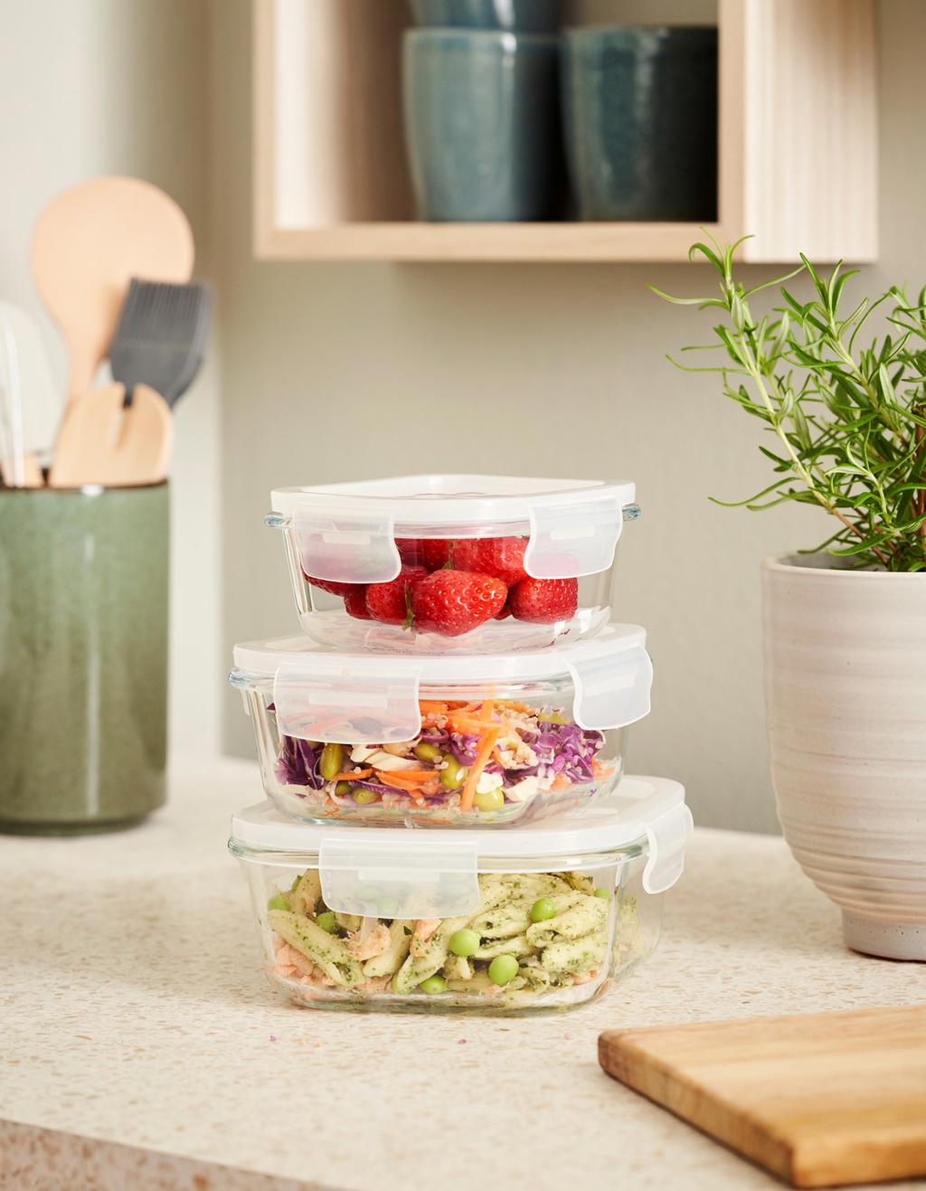 Food Container 330 Ml Glassplasticsilicone 330 Ml Søstrene Grene
