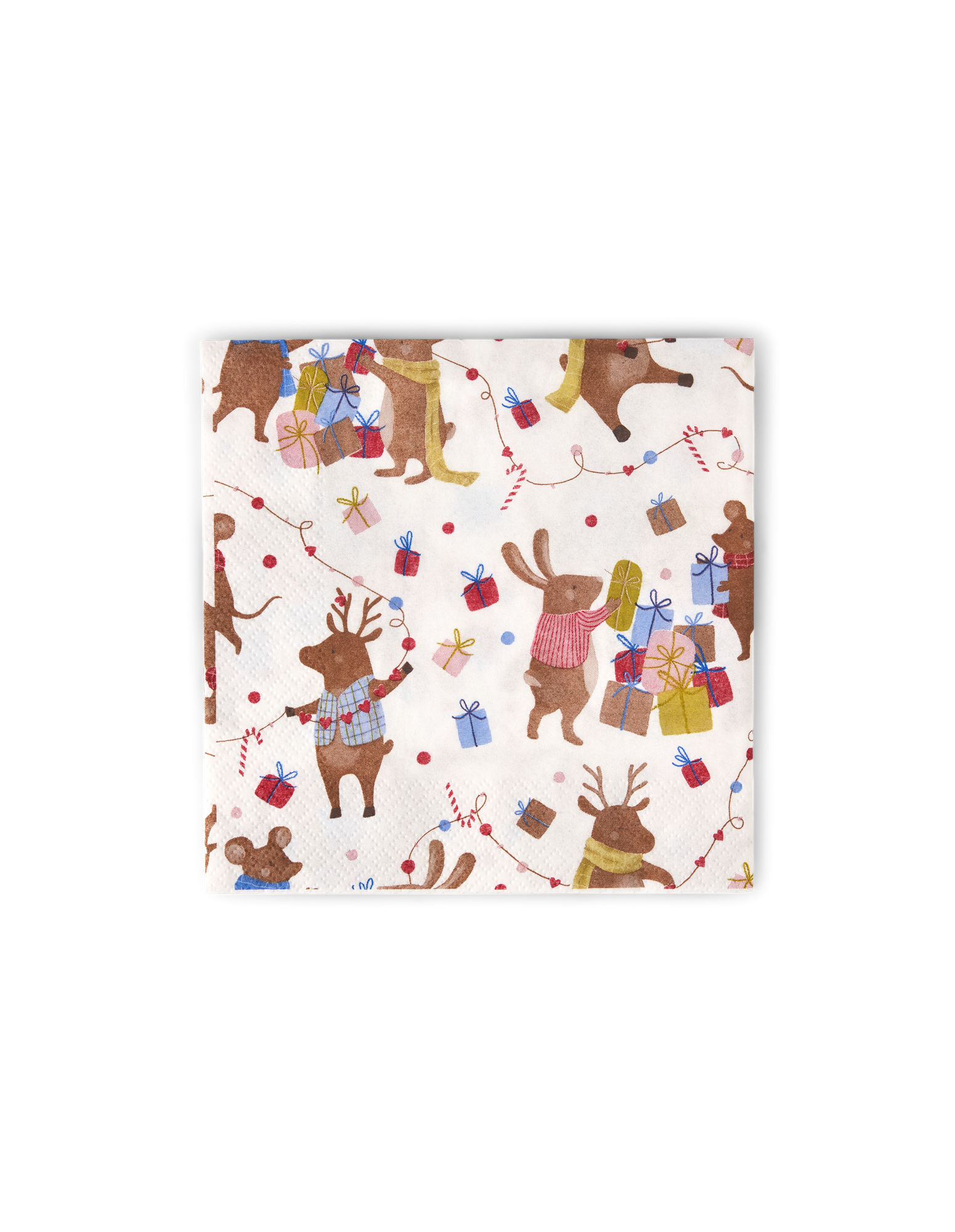 Serviettes | Papier. 33 x 33 cm. 20 pcs. | Off White