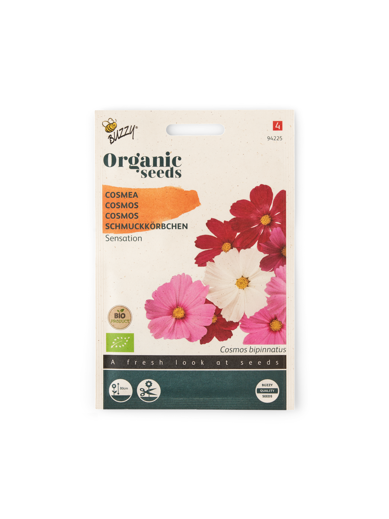 Buzzy® Bio-Kosmeen Sensation | Samen. 1 g. | Multi | Tuinplus