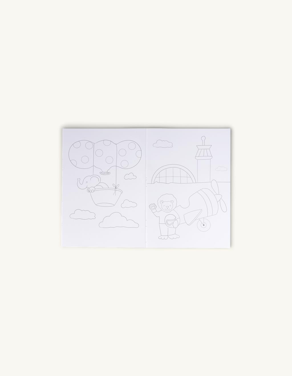 Livre De Coloriage A4 Papier A4 14 Pages Søstrene Grene