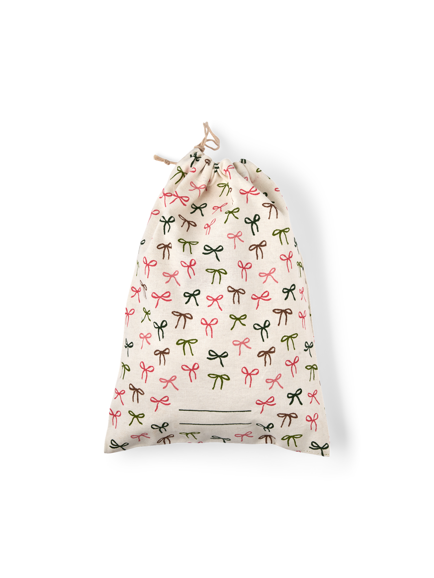 Pose med snor | Bomull/polyester. 35 x 25 cm. | Off White