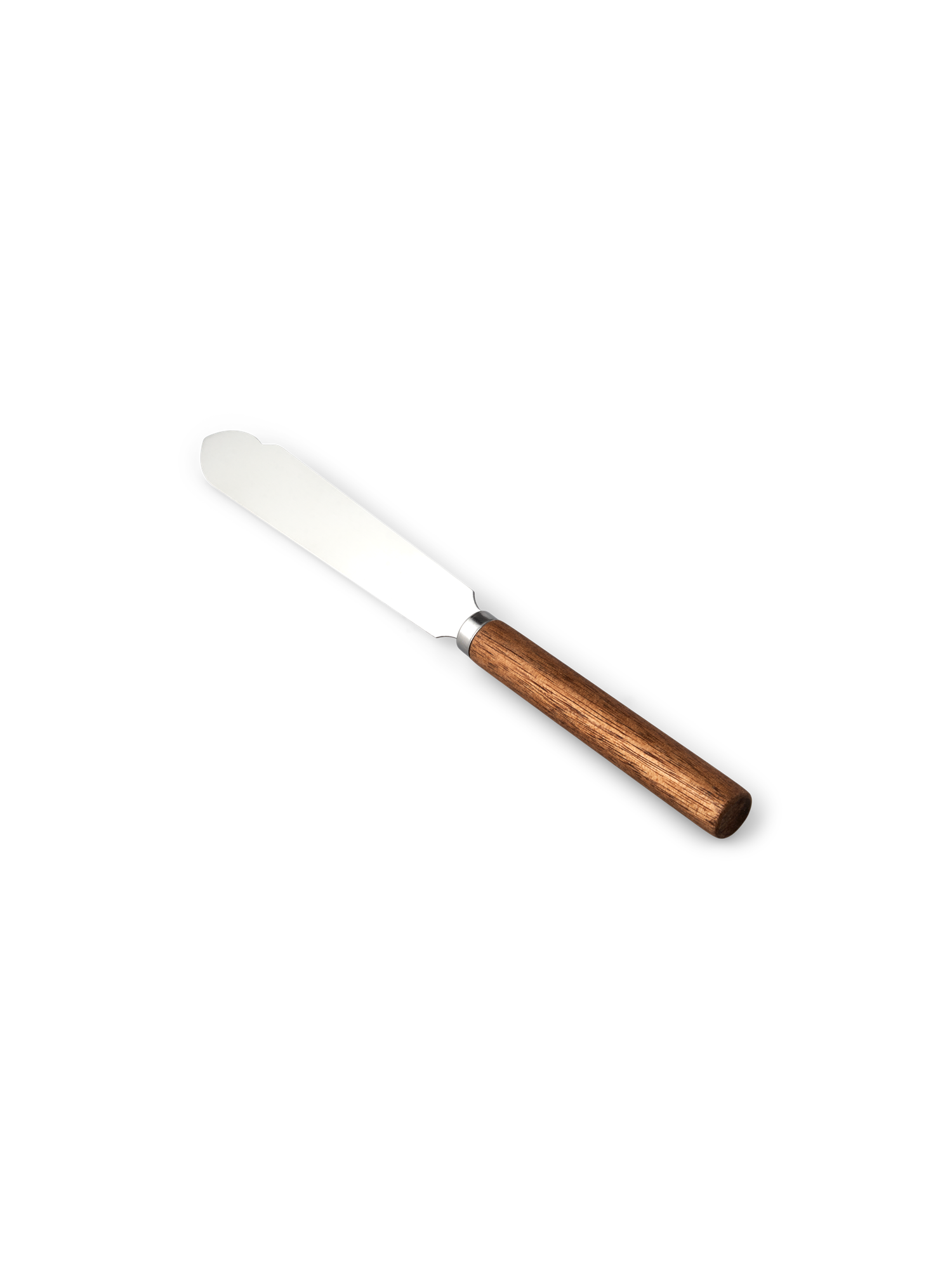 Taartmes | Roestvrij staal/acaciahout. 25,5 cm. | Dark Nature