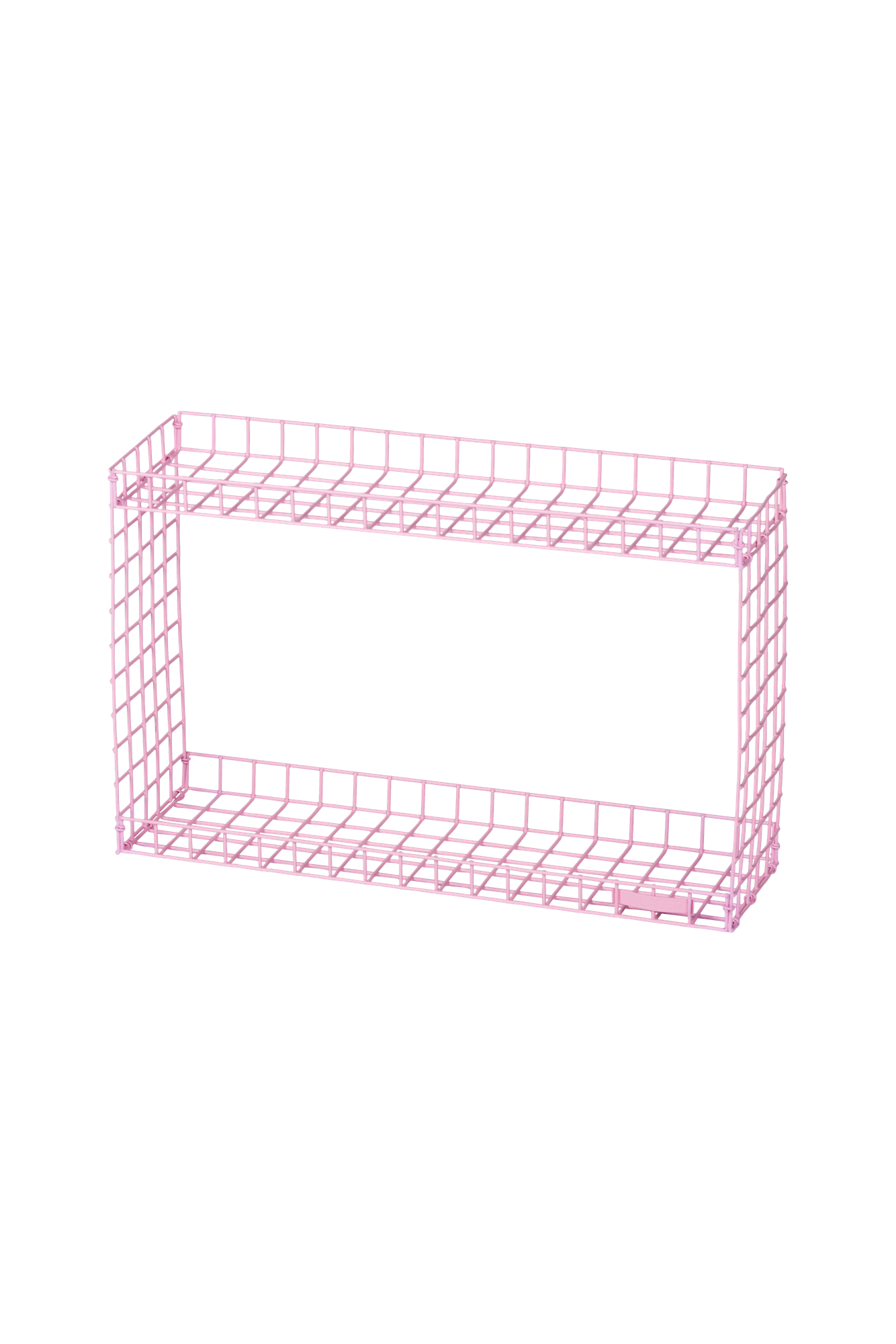 RACK Wandregal | Metall. 44 x 13,5 x 28,5 cm. | Rose | Kalager Design