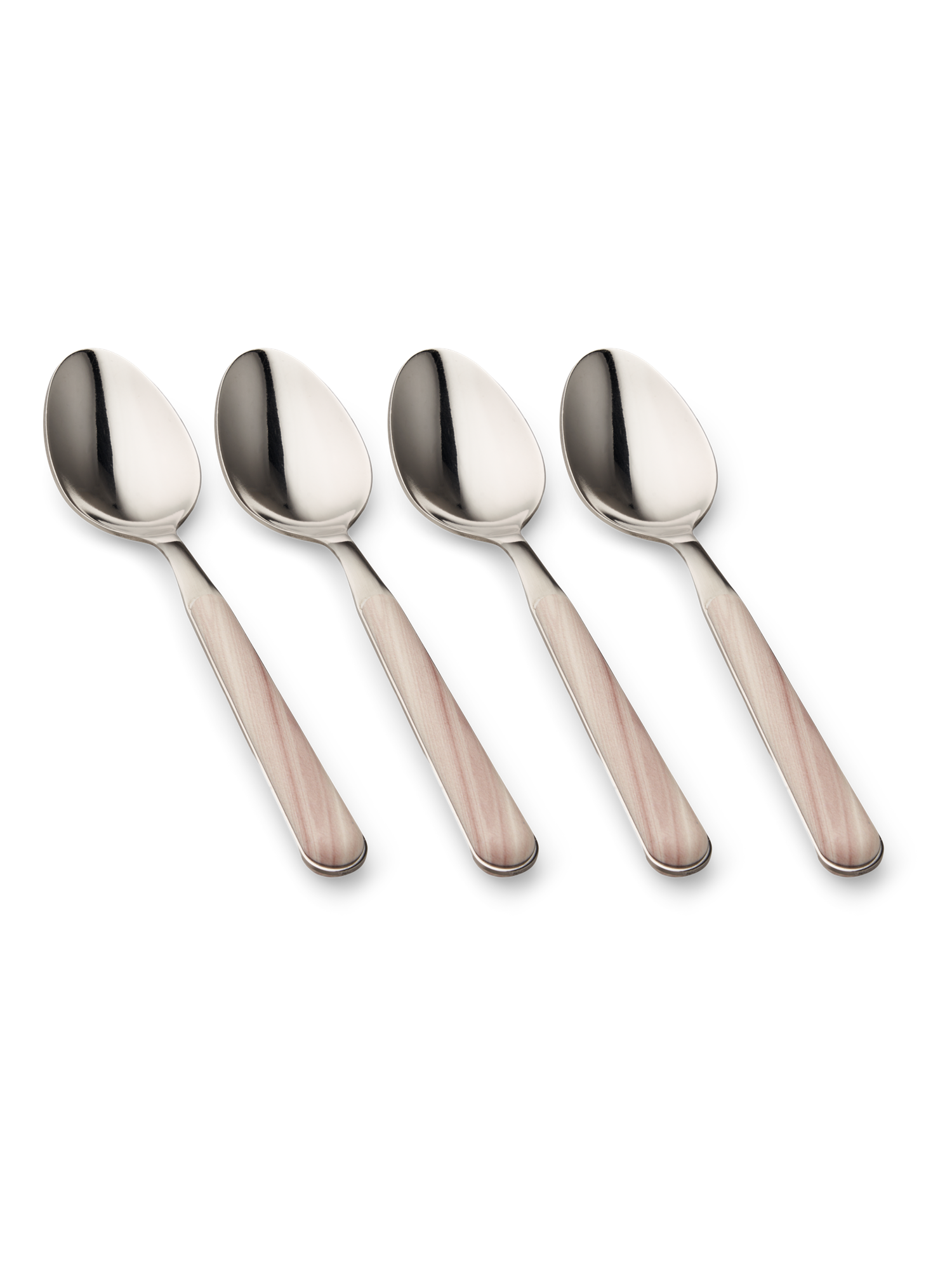 Eetlepels Texture Legno | Roestvrij staal/polyester. 20,5 cm. 4 stk ...