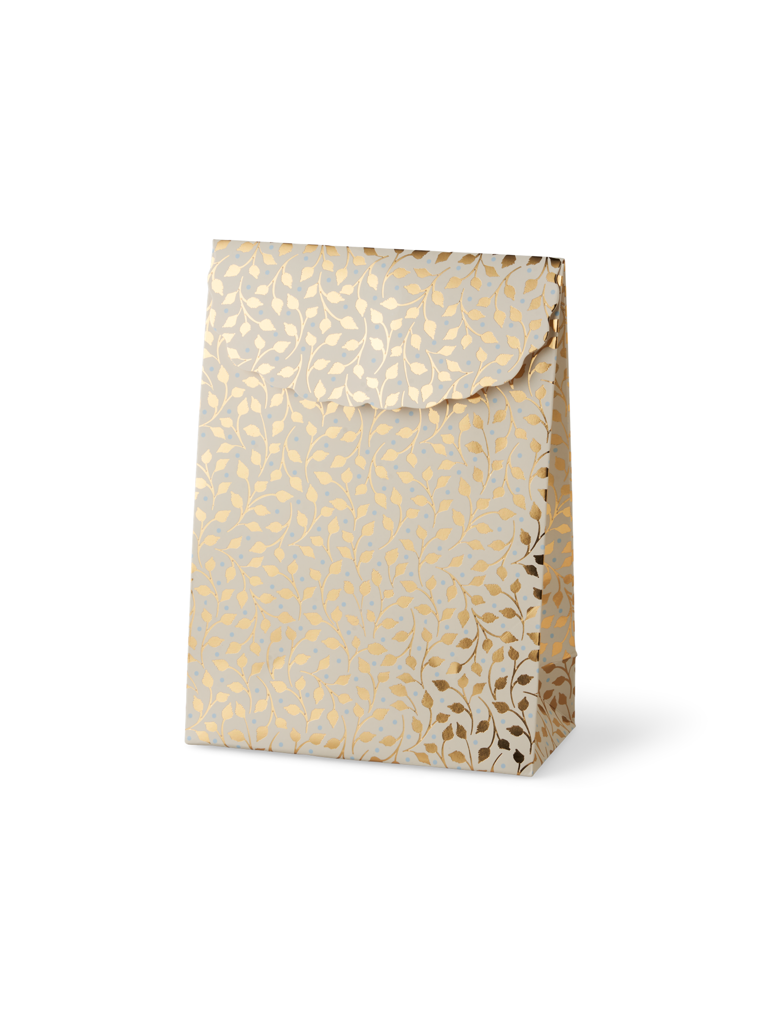 Kuvert-Geschenktüte | Papier. 26,5 x 19 x 9 cm. | Brass