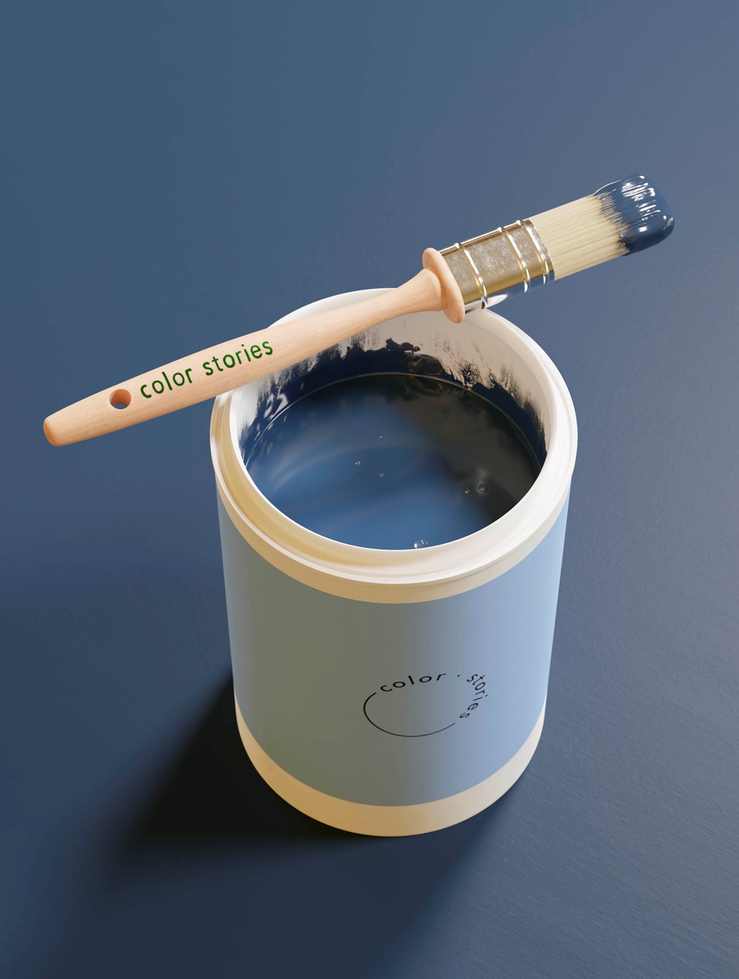 Verf Hav 900 ml | Acrylverf. 900 ml. | Indigo Blue | Color Stories