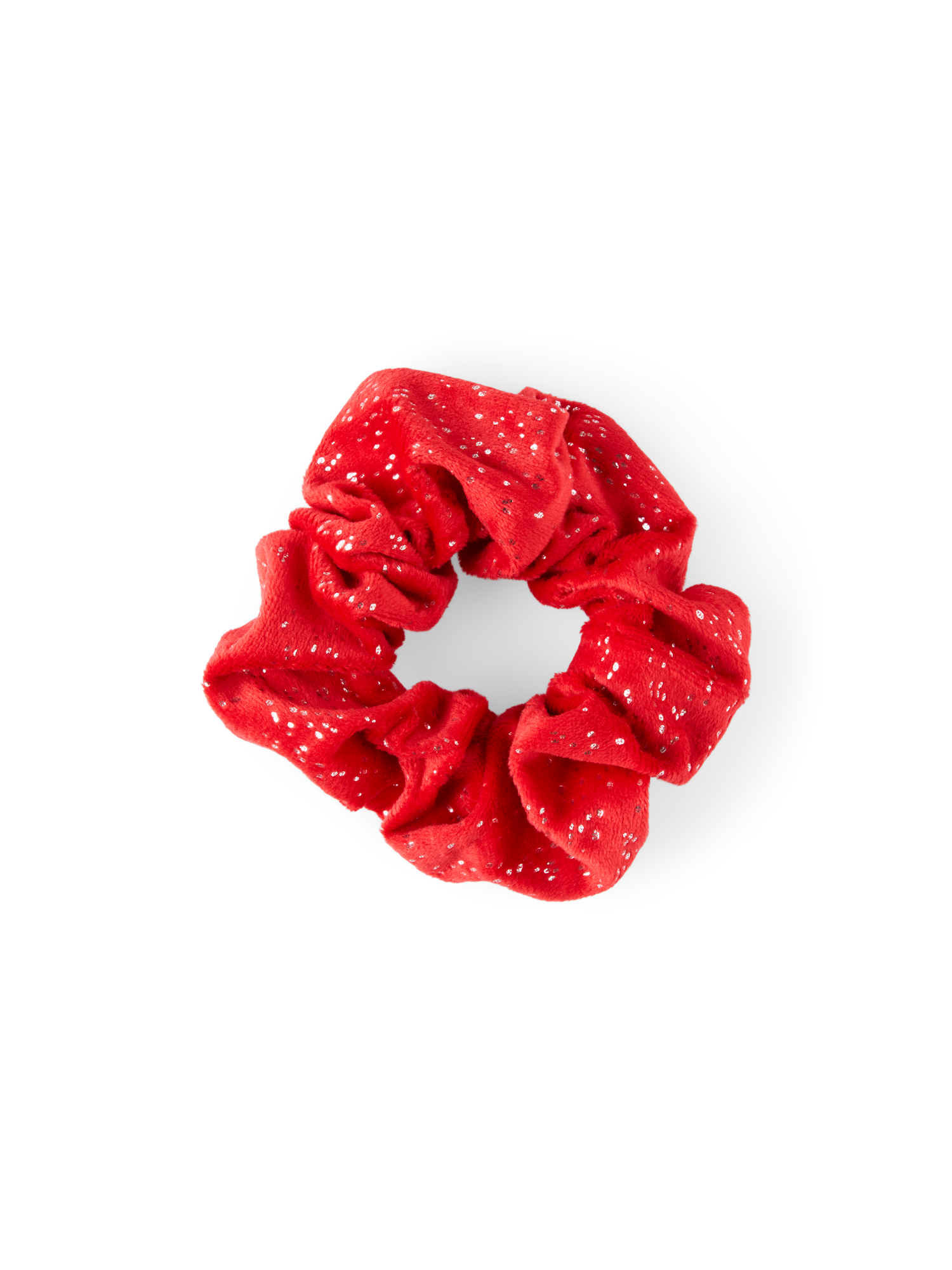 Scrunchie | Polyester/Gummi. | Red