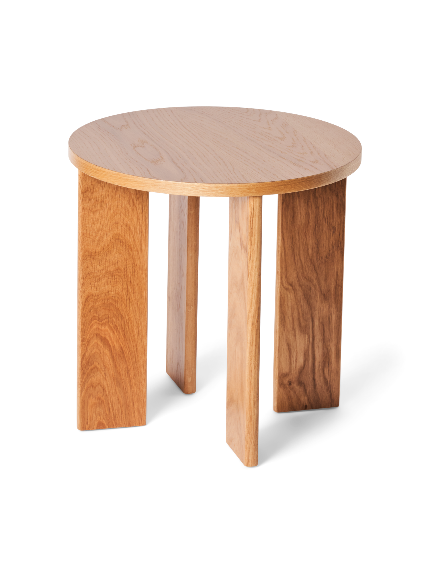 Side table | Oak/MDF. Ø40 x 40 cm. | Medium Wood
