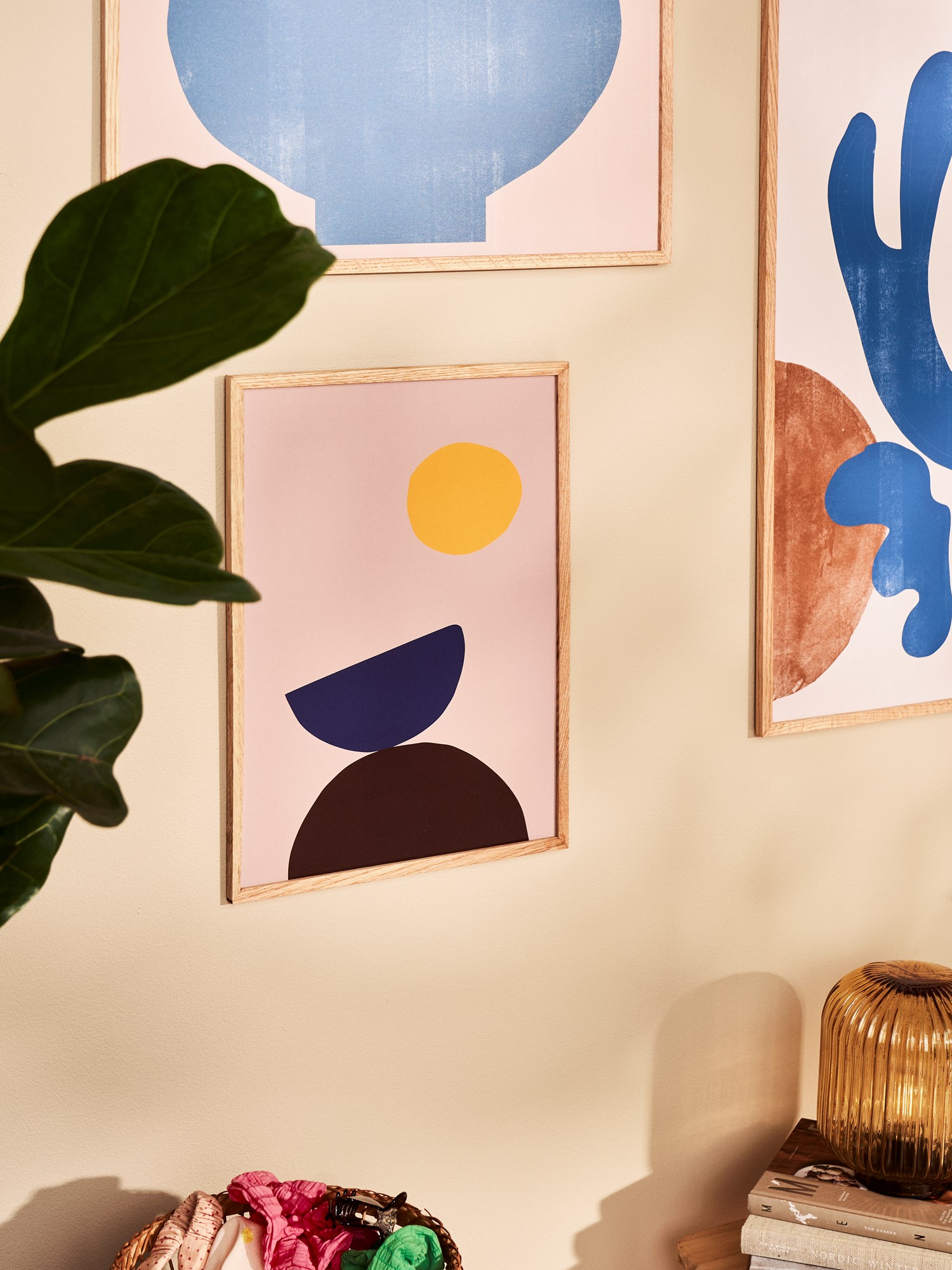 Plakat Organic Shapes 07 A3 | Poster & Frame