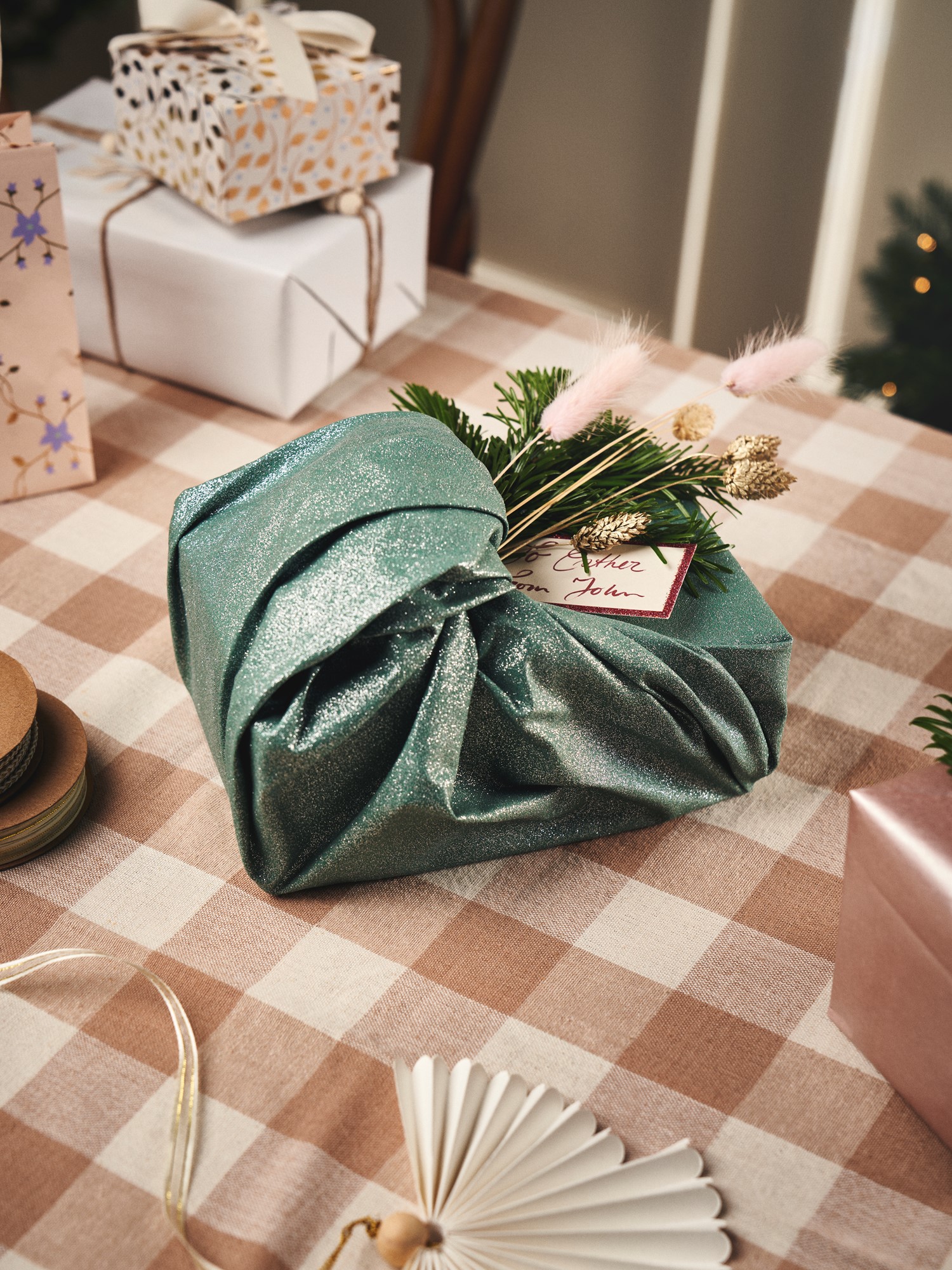 Søstrene Grene Fabric gift wrap | King's Cross