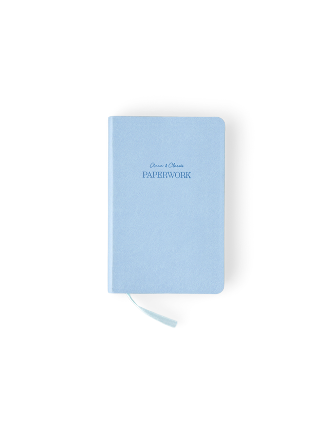 Notebook A6 | Paper/PU. A6. 70 gsm. 154 pages. | Blue