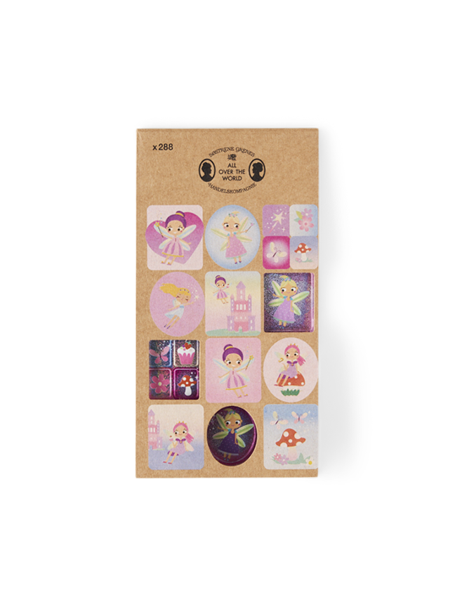 Carnet de stickers | Papier. 288 stickers. | Rose