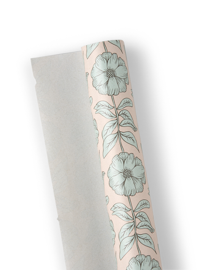 Inpakpapier | Papier. 70 cm x 3 m. | Peach