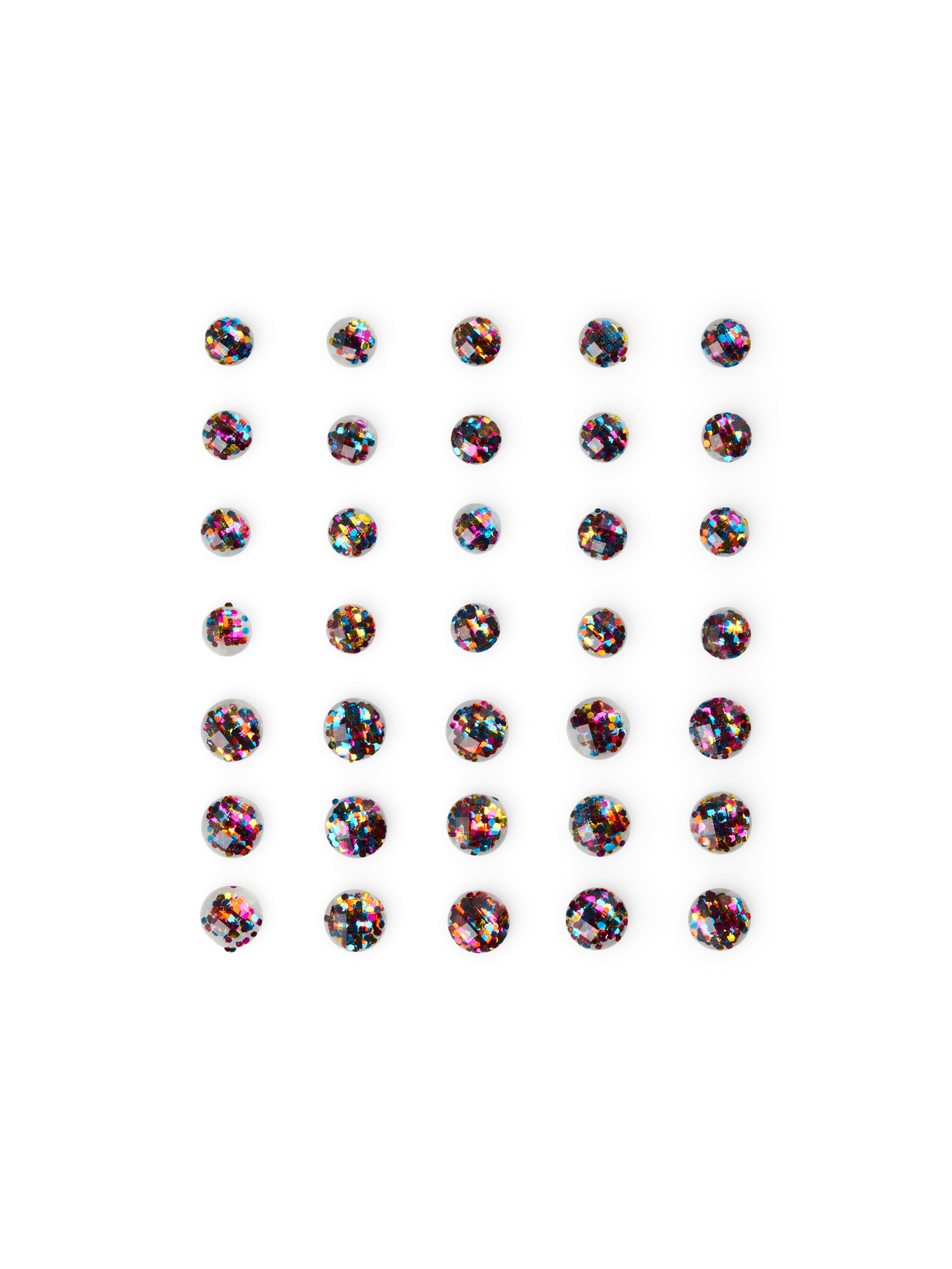Strass-stickers | 35 stk. | Multi
