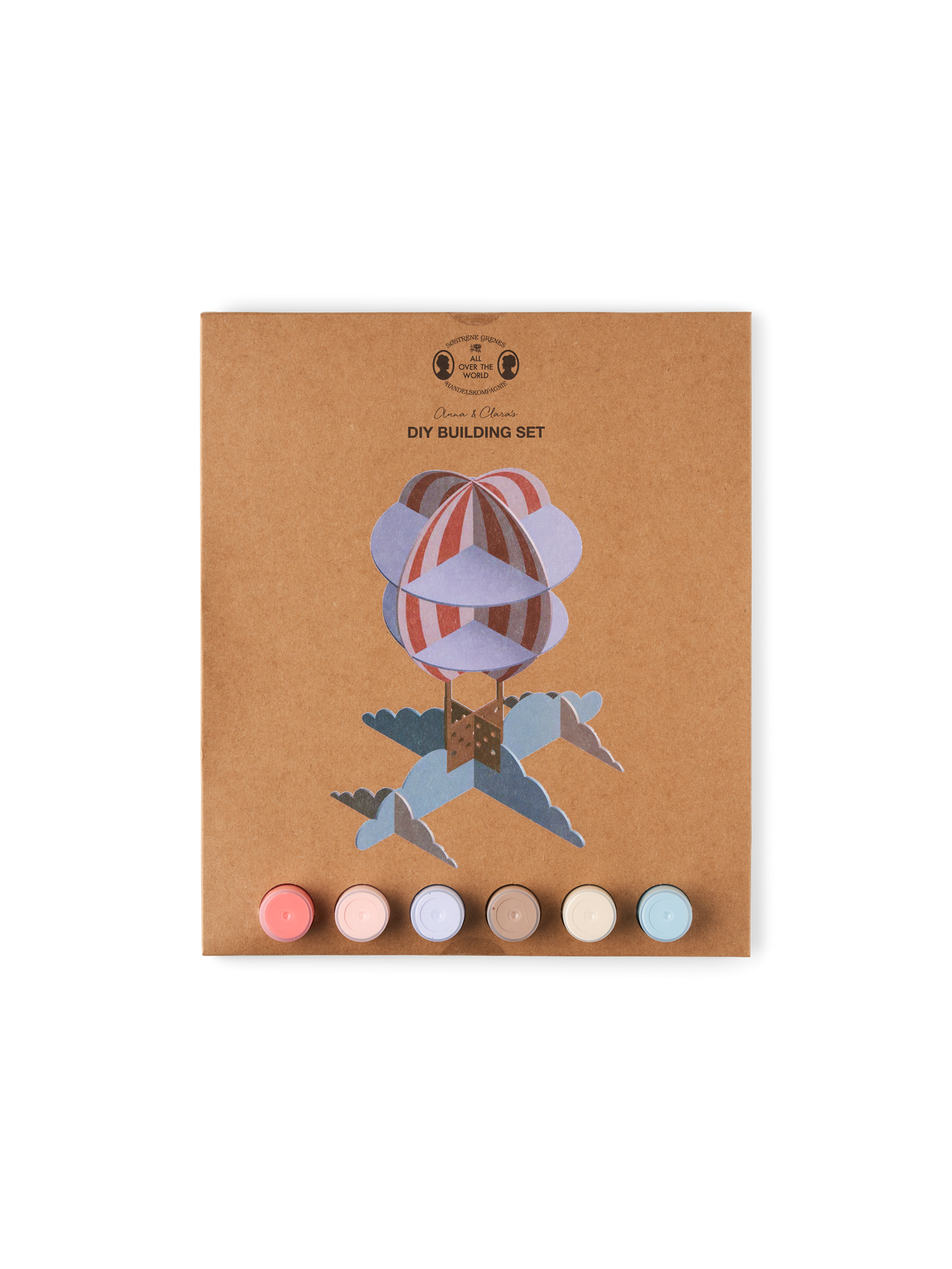 DIY houten bouwset | Berkenhout/acrylverf op waterbasis.