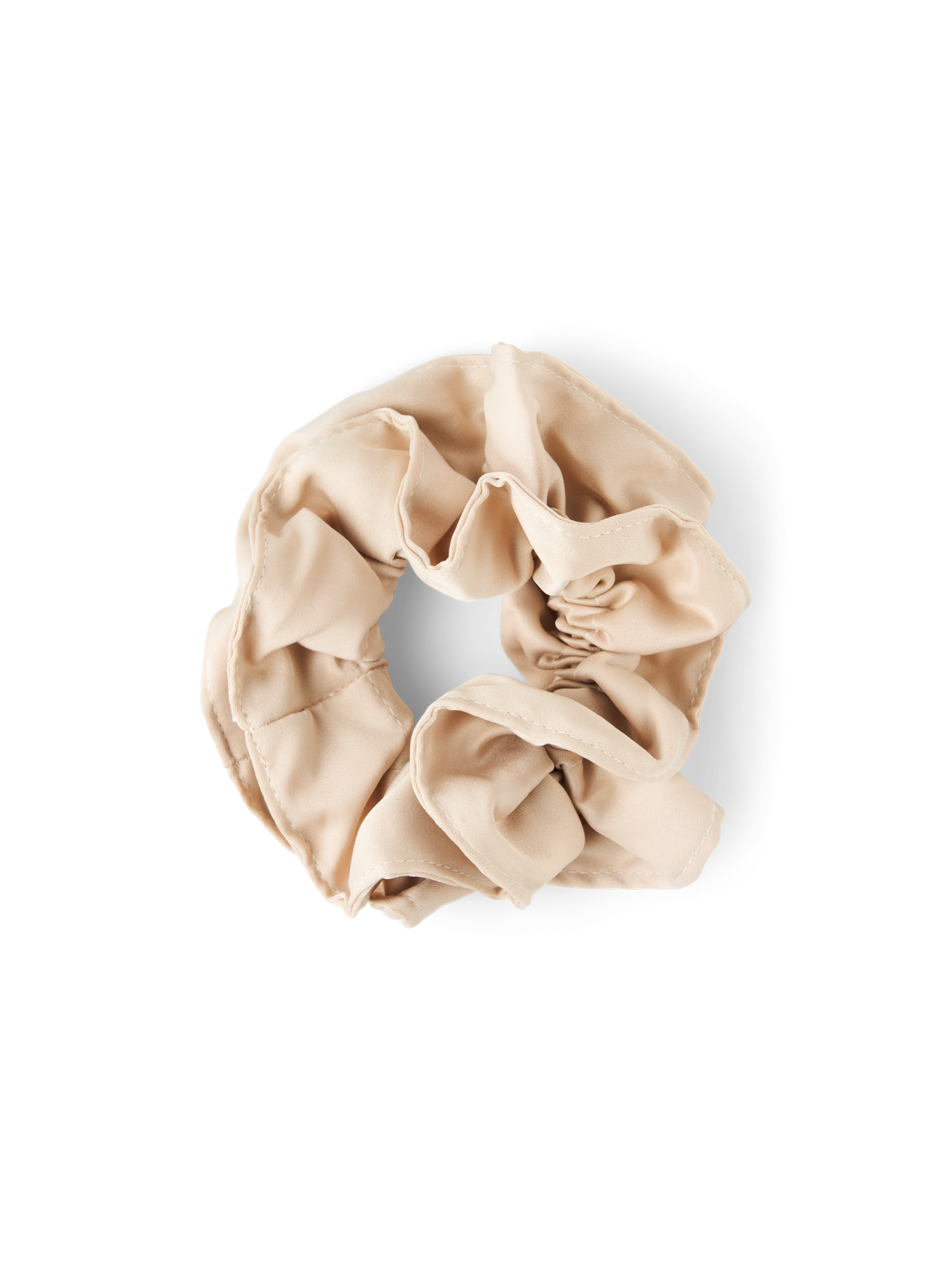Scrunchie | Polyester. | Camel
