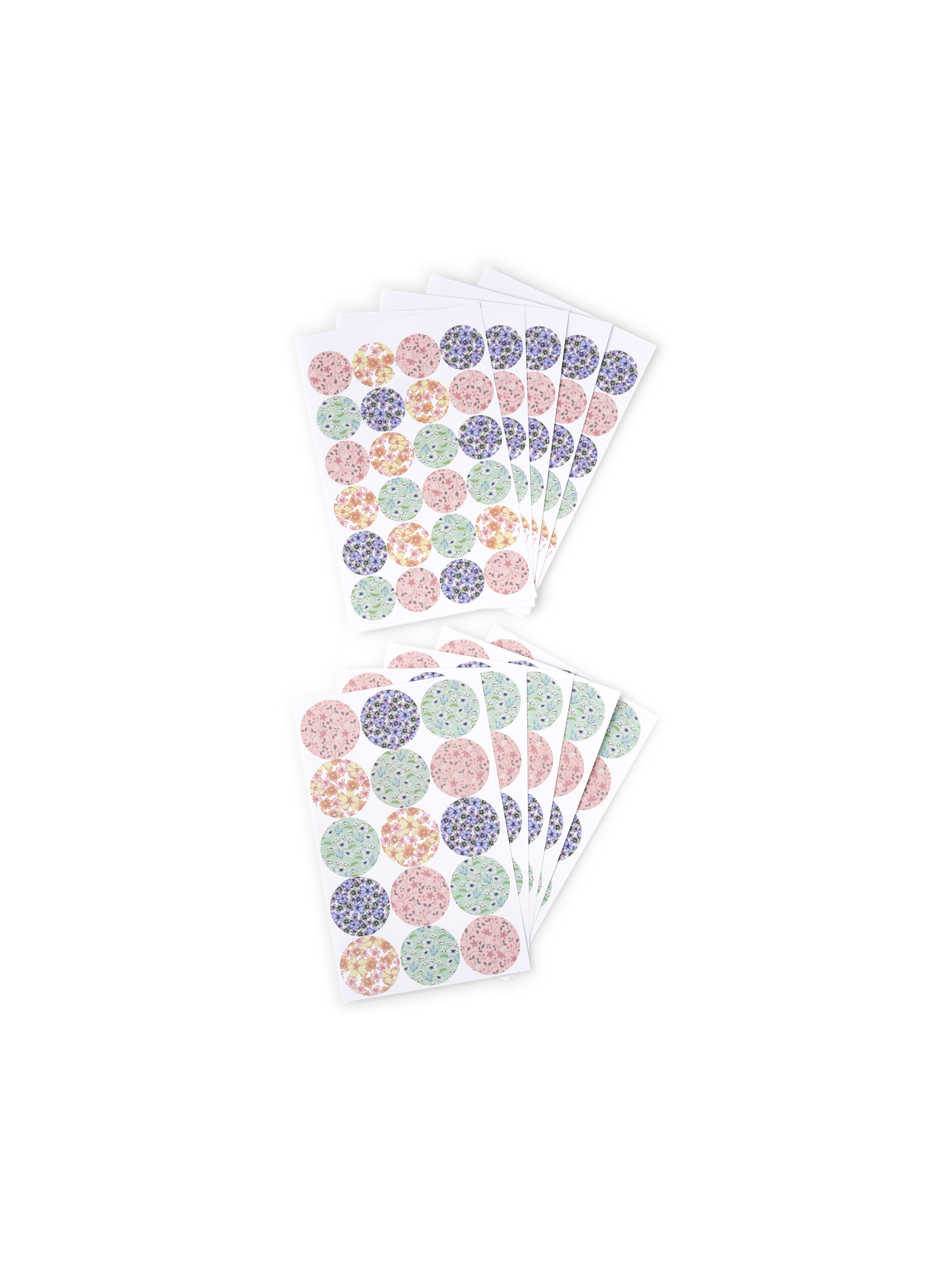 Stickers | Papier. 10 feuilles. | Multi