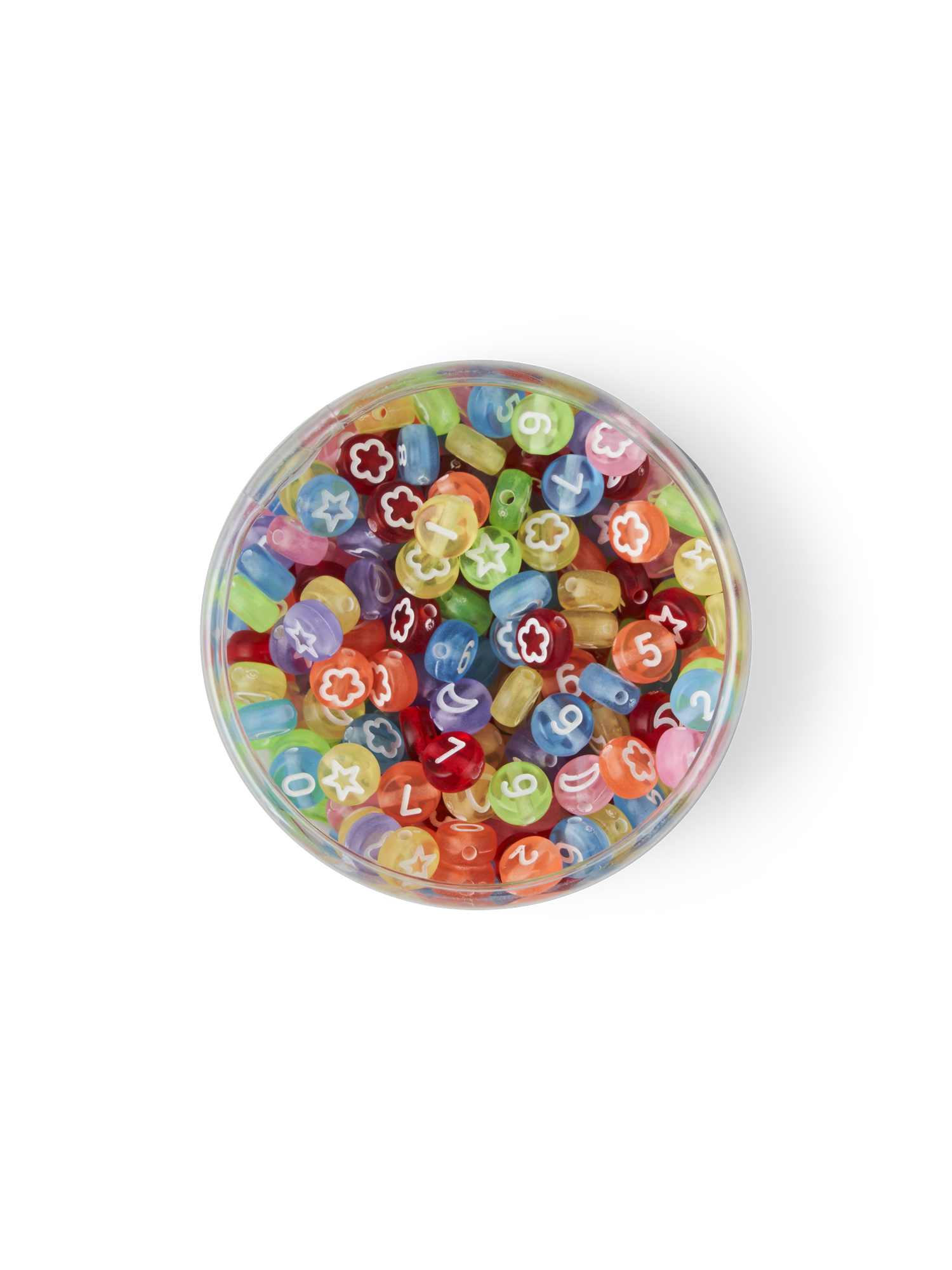 Pärlor | Polystyren/akryl. 30 g. Ø 7 mm. | Søstrene Grene