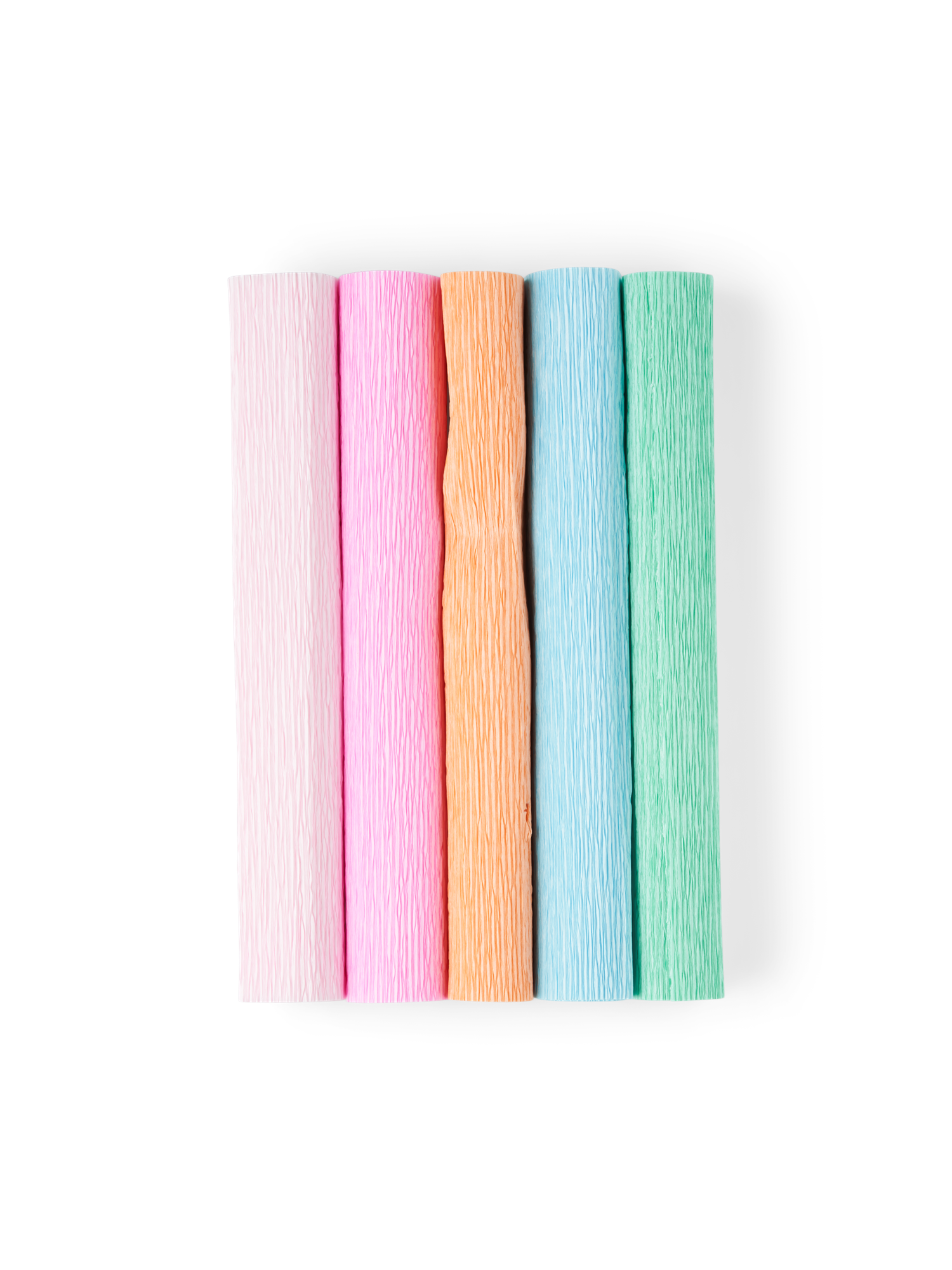 Kräppapper | Papper. 25 x 100 cm. 140 g. 5 st. | Multi