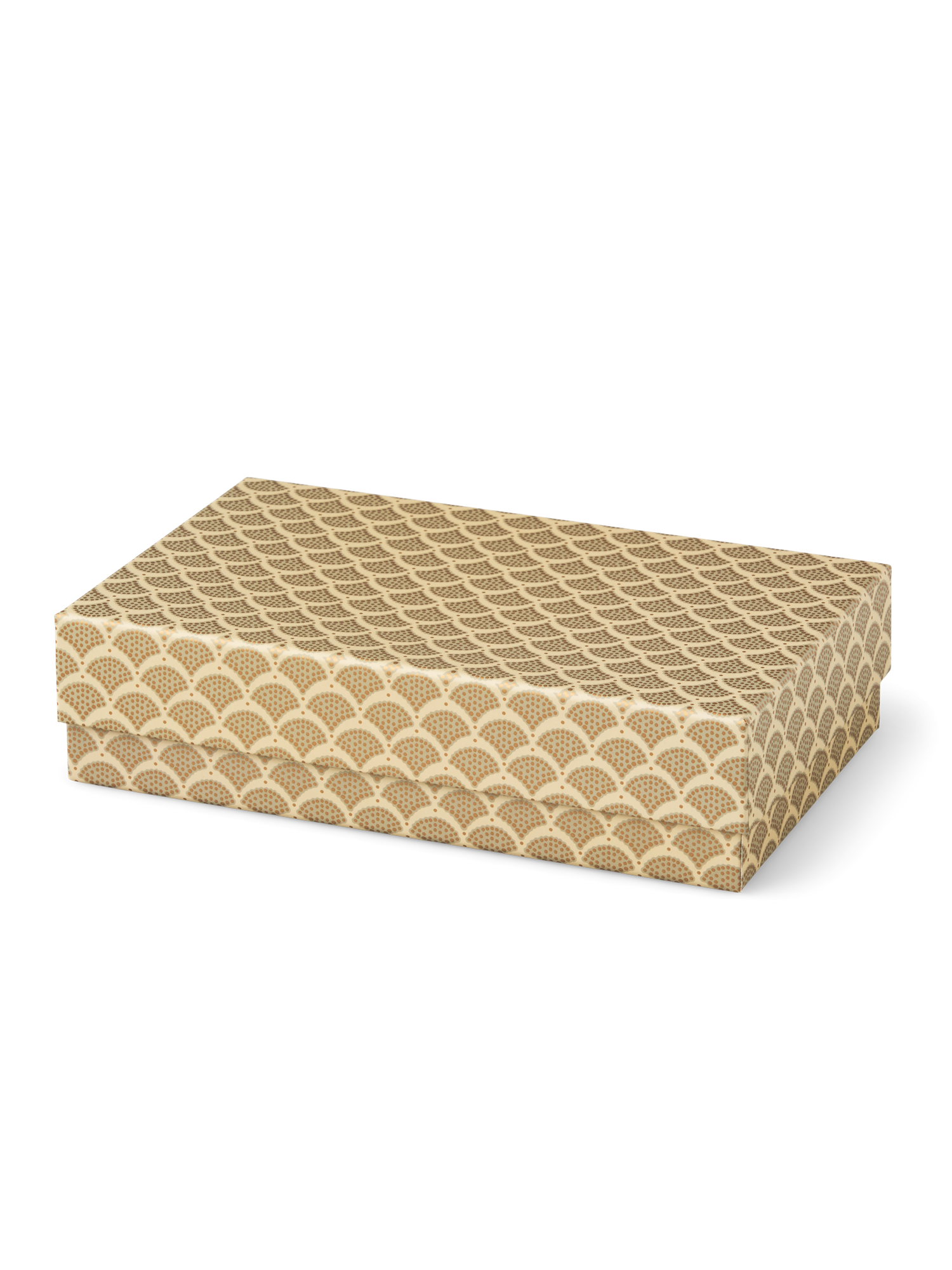 Boîte | Papier. 20 x 12 x 5 cm. | Yellow Ochre