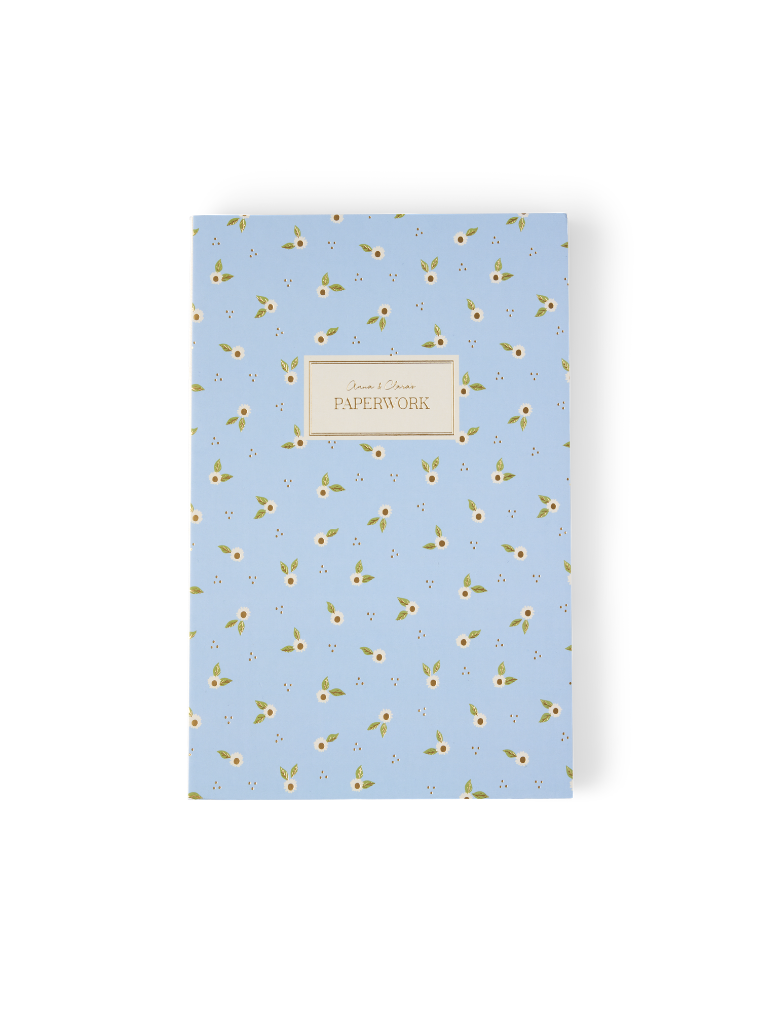 Notatbok med hardt omslag | Papir. 20,6 x 13,5 cm. | Misty Blue