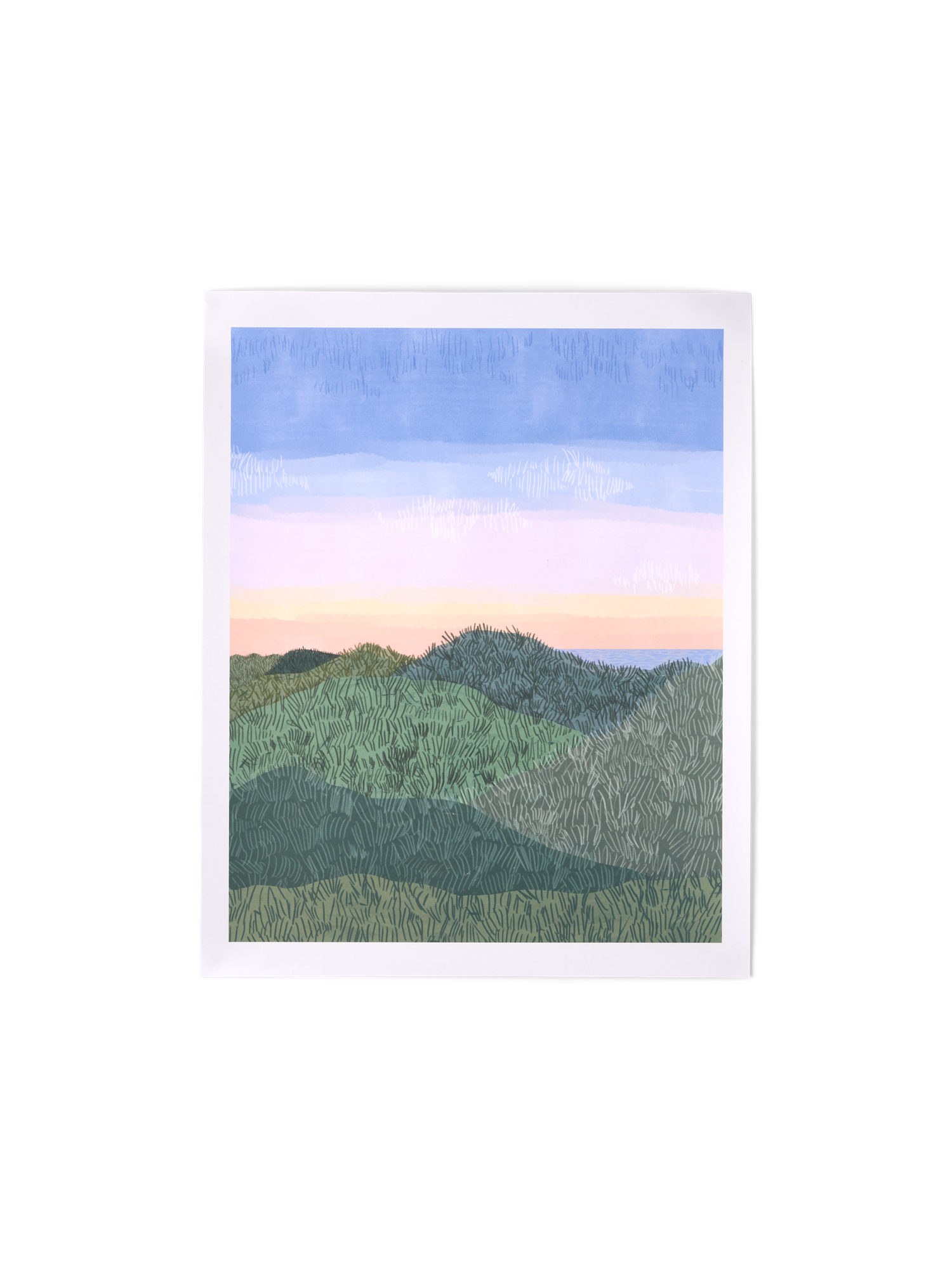 Poster 40 x 50 | Papper. 40 x 50 cm. | Moss Green