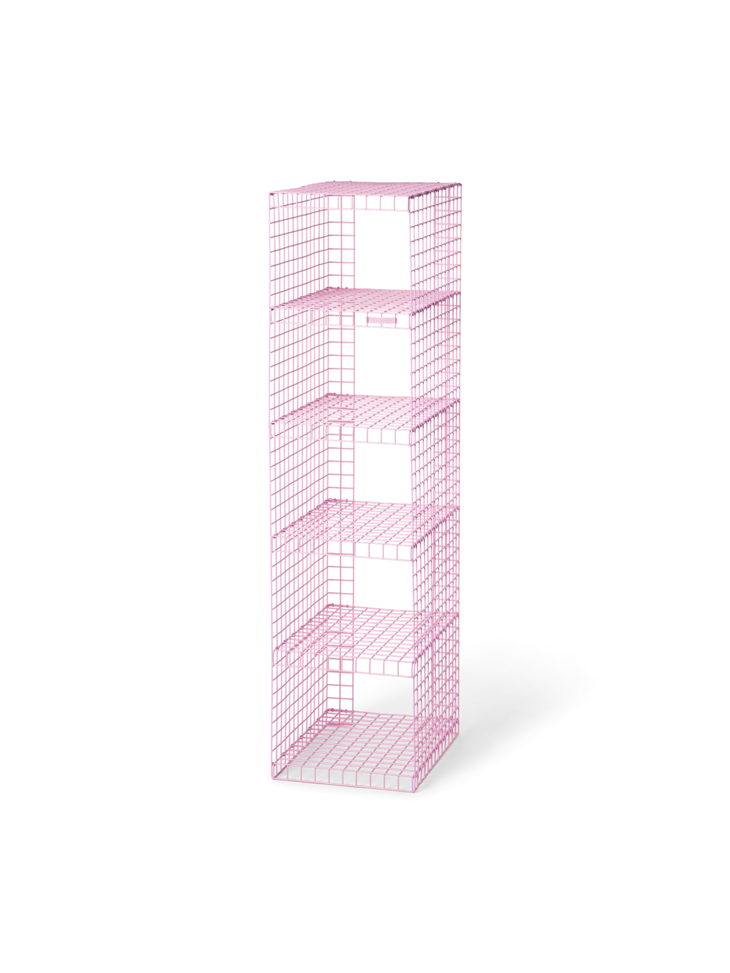 GRID RACK | Metal. 26 x 105 x 33 cm. | Rose | Kalager Design