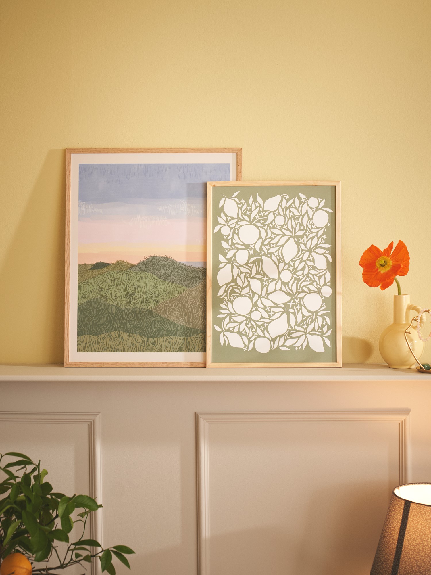 Poster 40 x 50 | Papper. 40 x 50 cm. | Moss Green