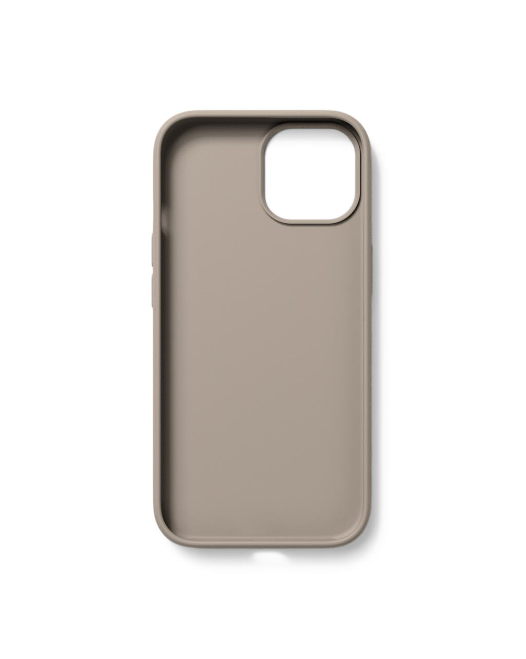 Base case iPhone 15 | Silicone. | Sand | NUDIENT