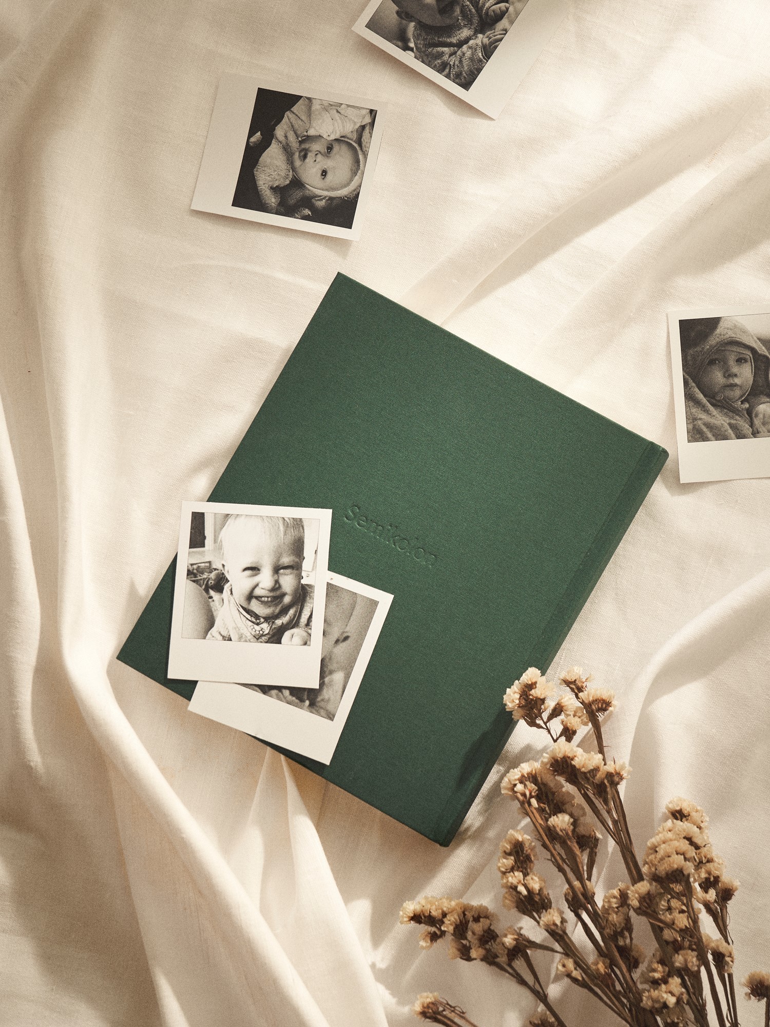 Fotoalbum | Papir/lin. 21,6 x 25,5 cm. 230 gsm. 80 sider. | Forest ...