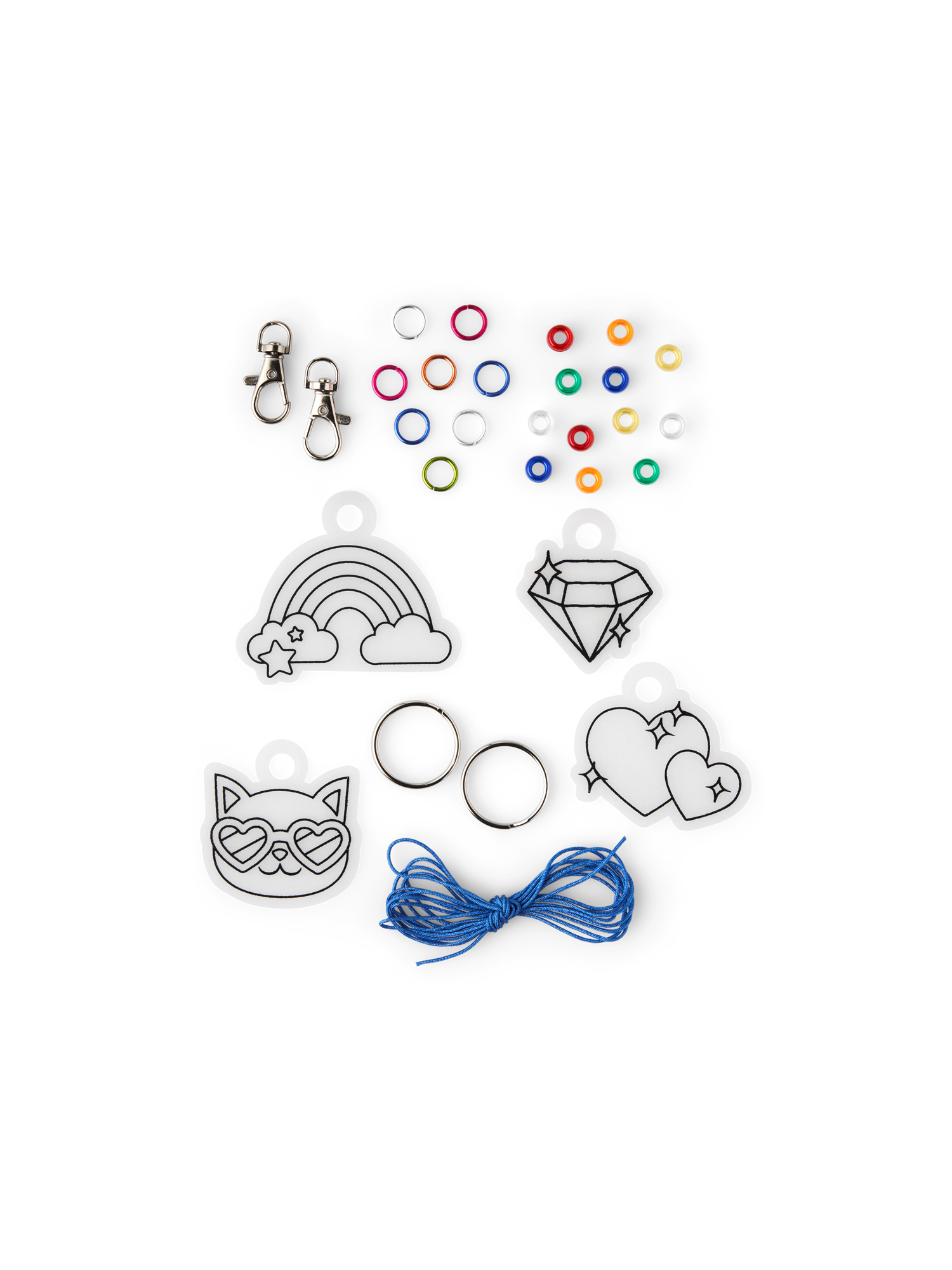 Shrink art set | For keyrings. | Multi
