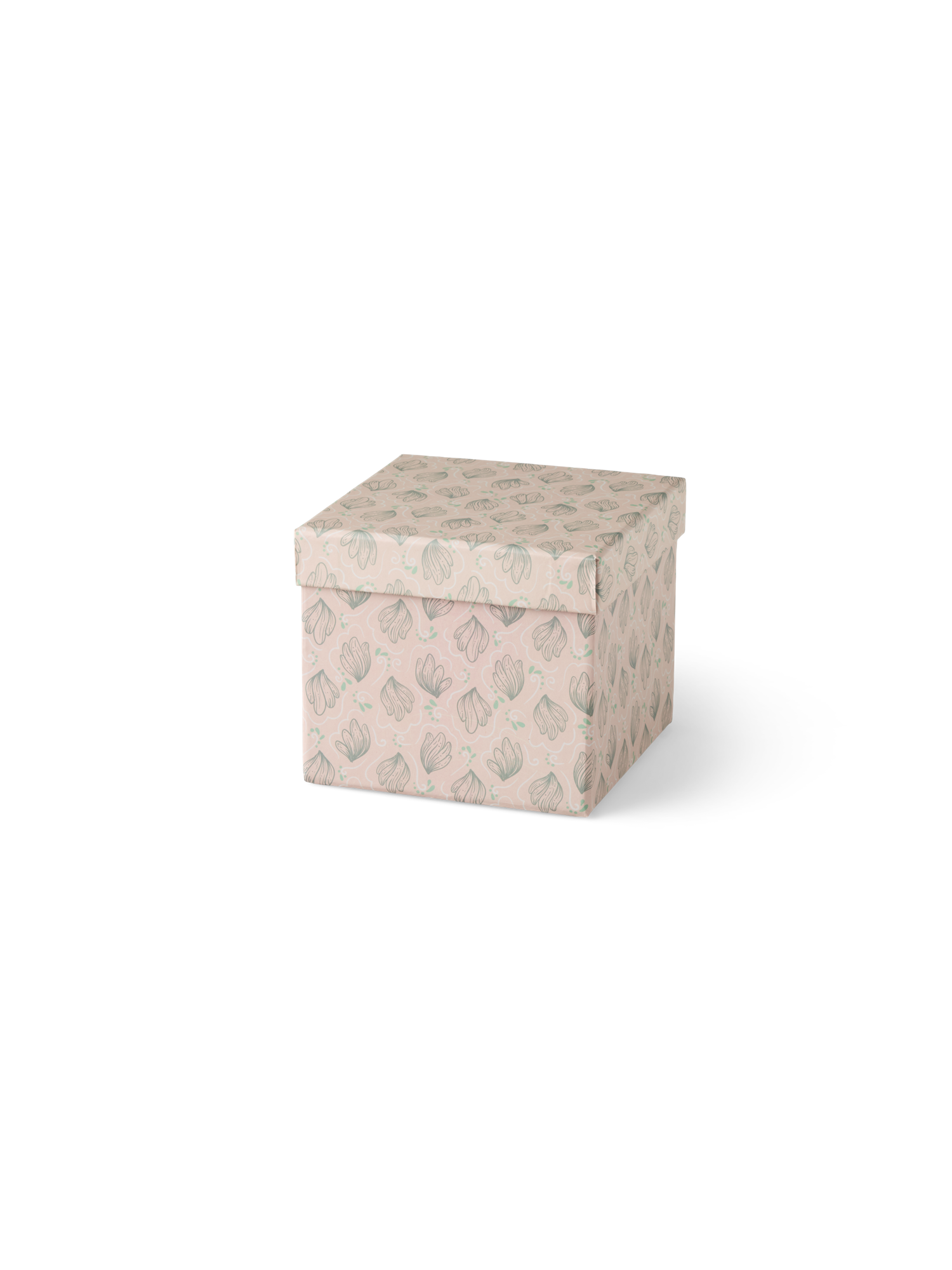 Box | Papier. 13 x 13 x 11 cm. | Sand