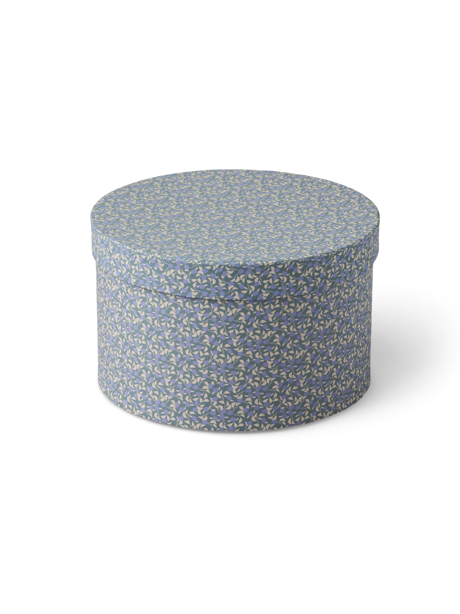 Opbergdoos | Papier. Ø18 x 11 cm. | Ice Blue