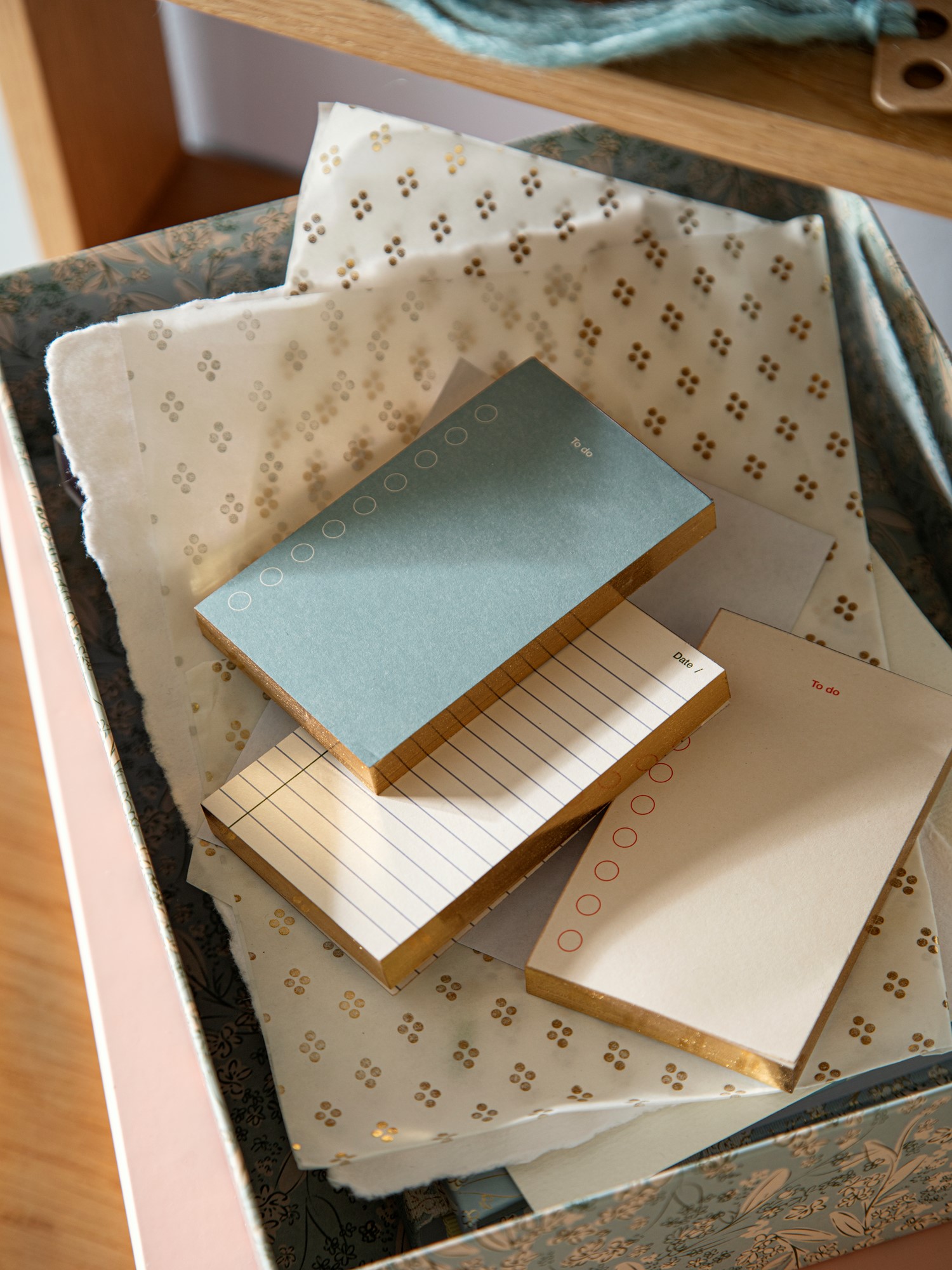 Bloc-notes | Papier. 6 x 10 cm. | Off White