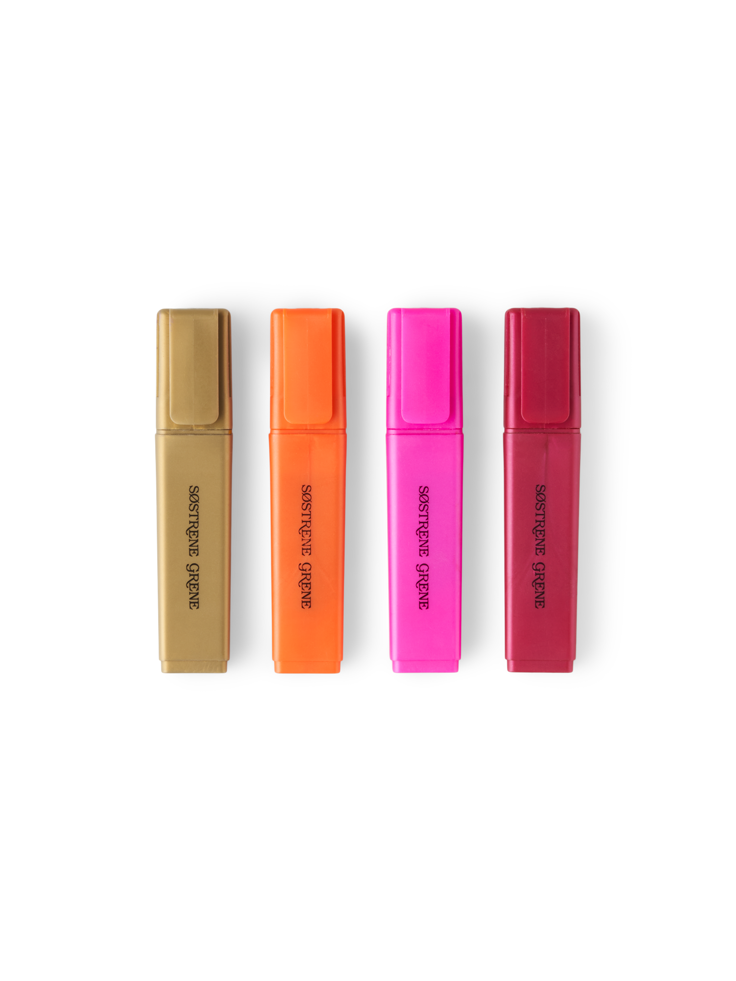 Set mit Glitzer-Textmarker | 4 Stck. | Multi