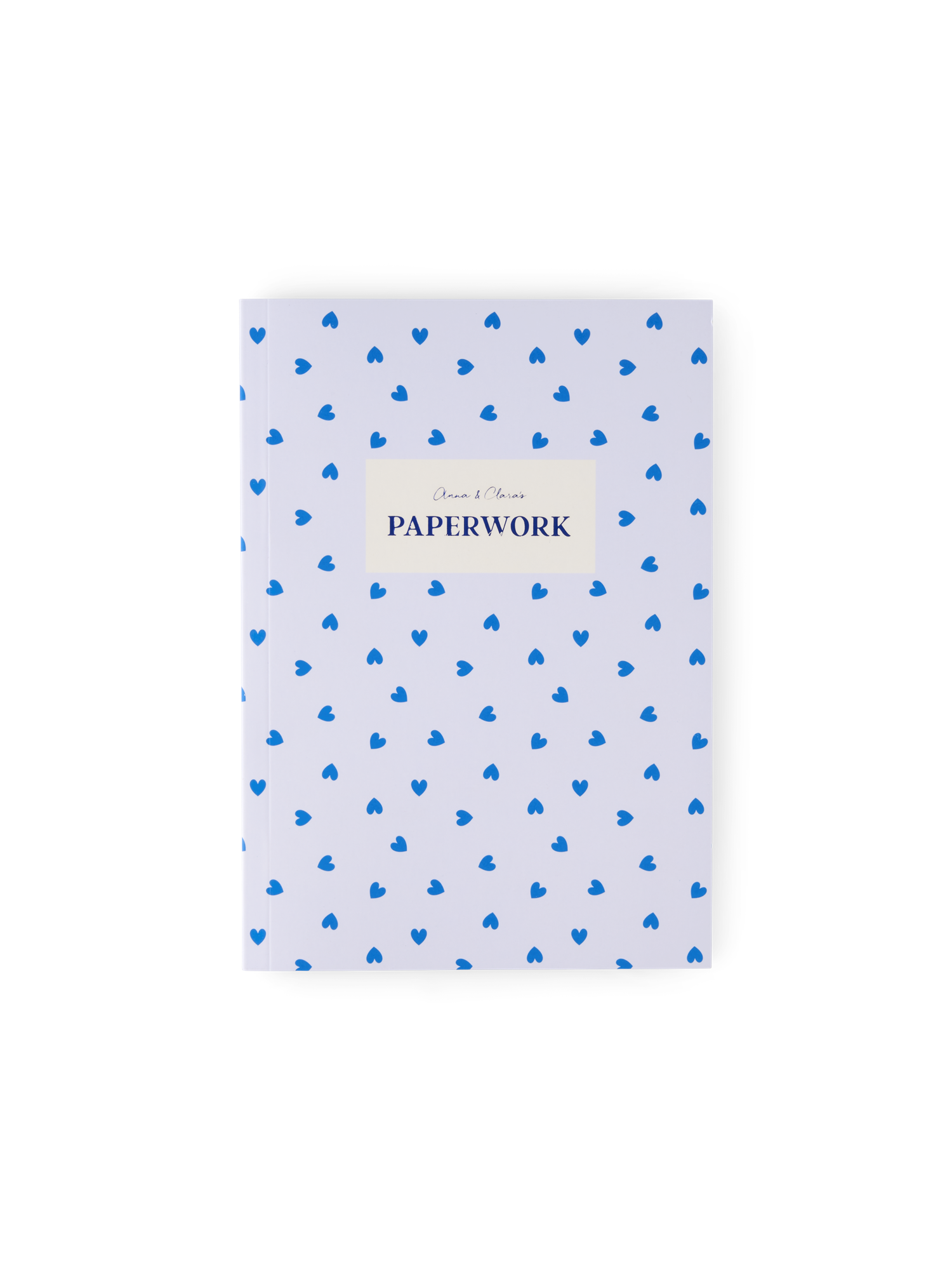 Lined notebook A5 | Coloured paper. A5. 80 pages. | Lavender