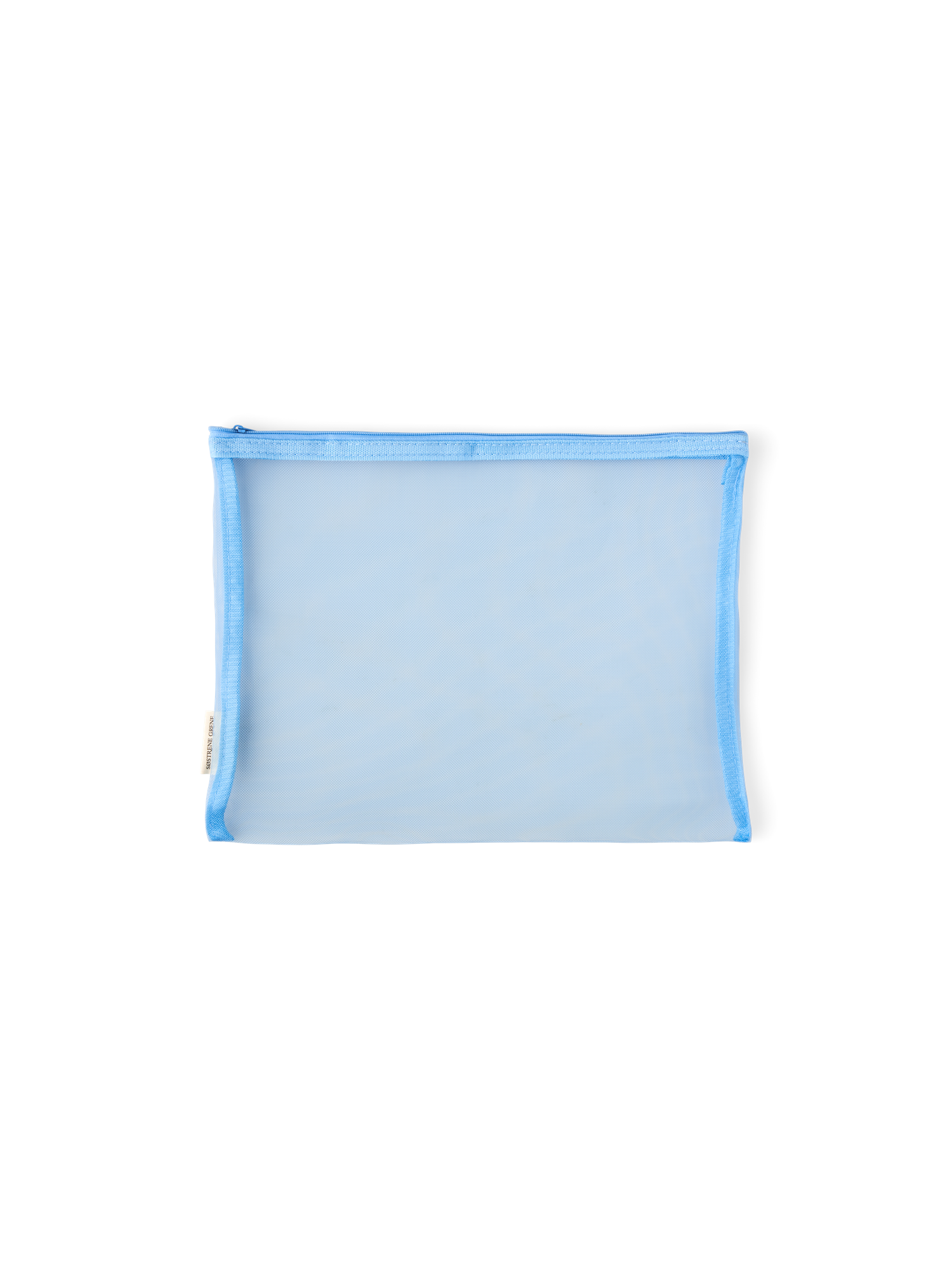 Grande pochette filet | Nylon. 31 x 23 cm. | Smokey Blue