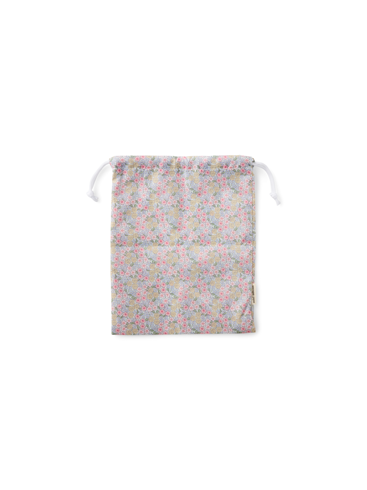 Drawstring bag medium | 31 x 25 cm. | Coral