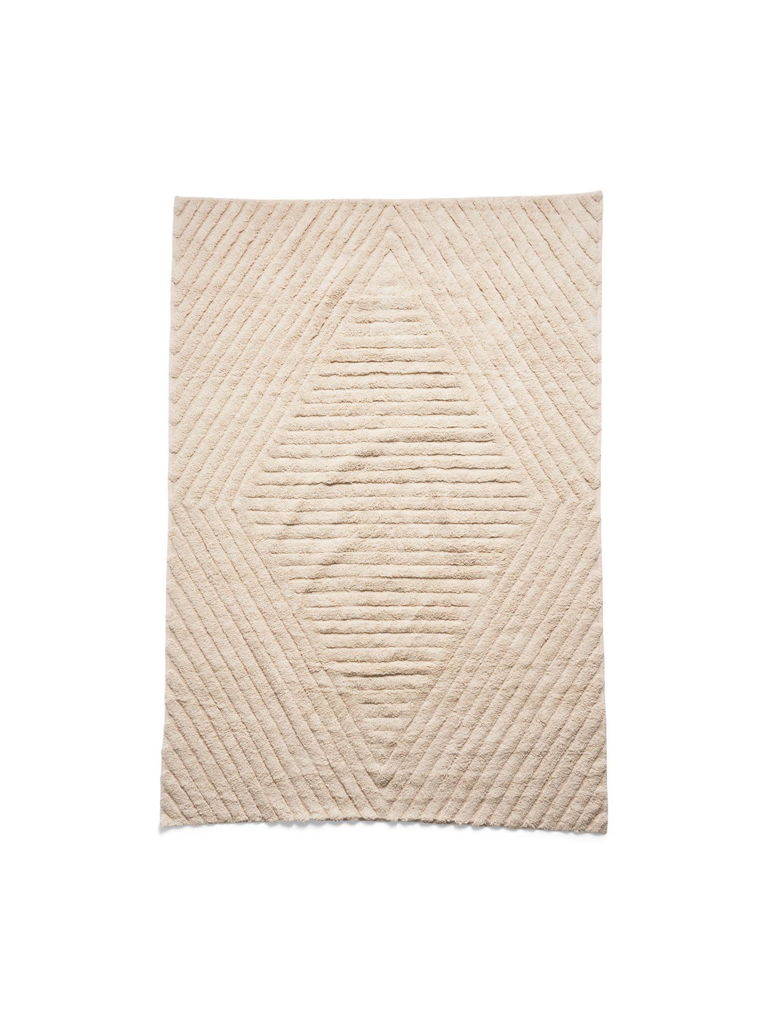 Rug | Cotton. 135 x 190 cm. | Off White