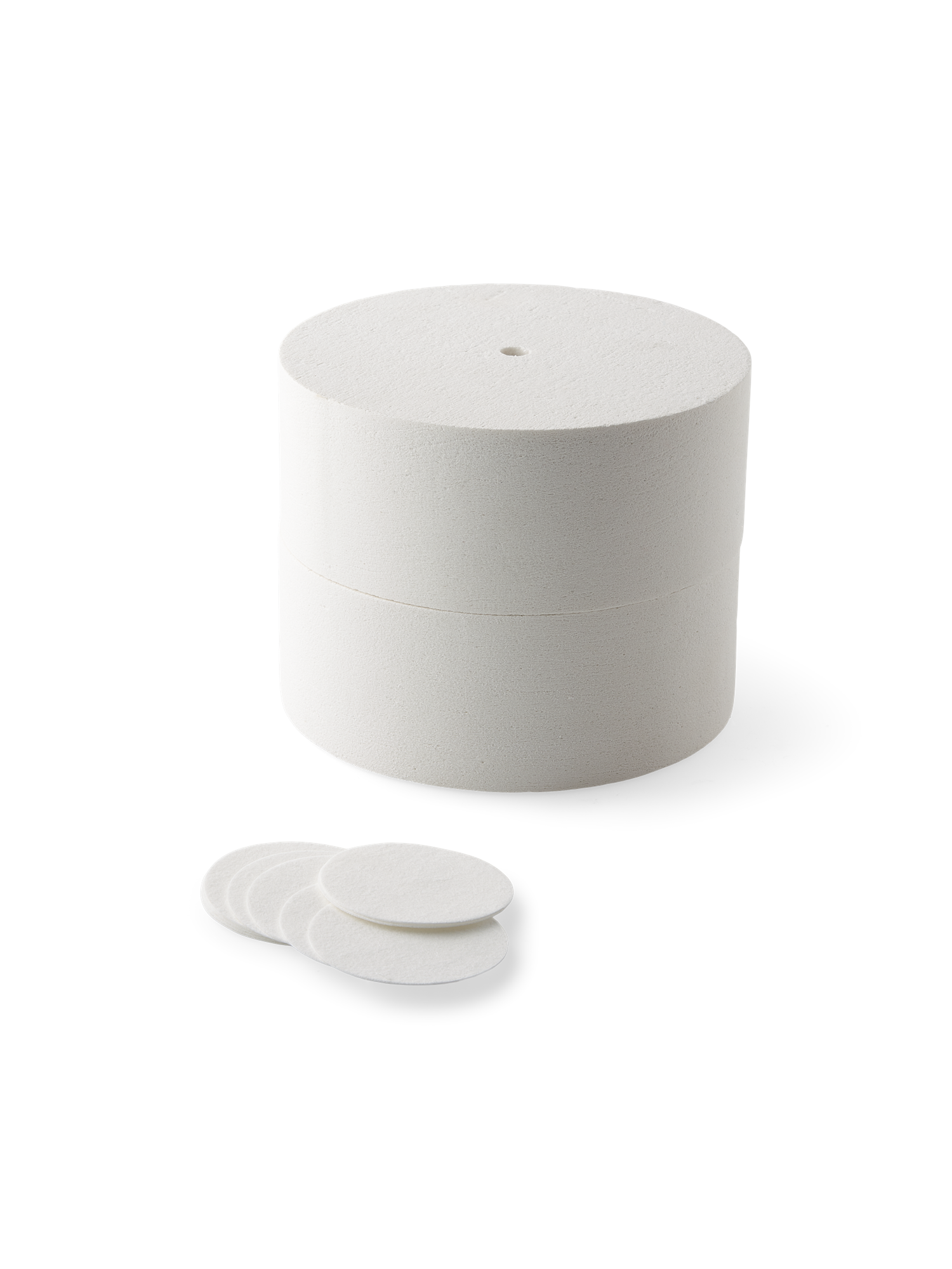 Microwave kiln for clay | Ø19 cm. Incl. fibre paper. | White