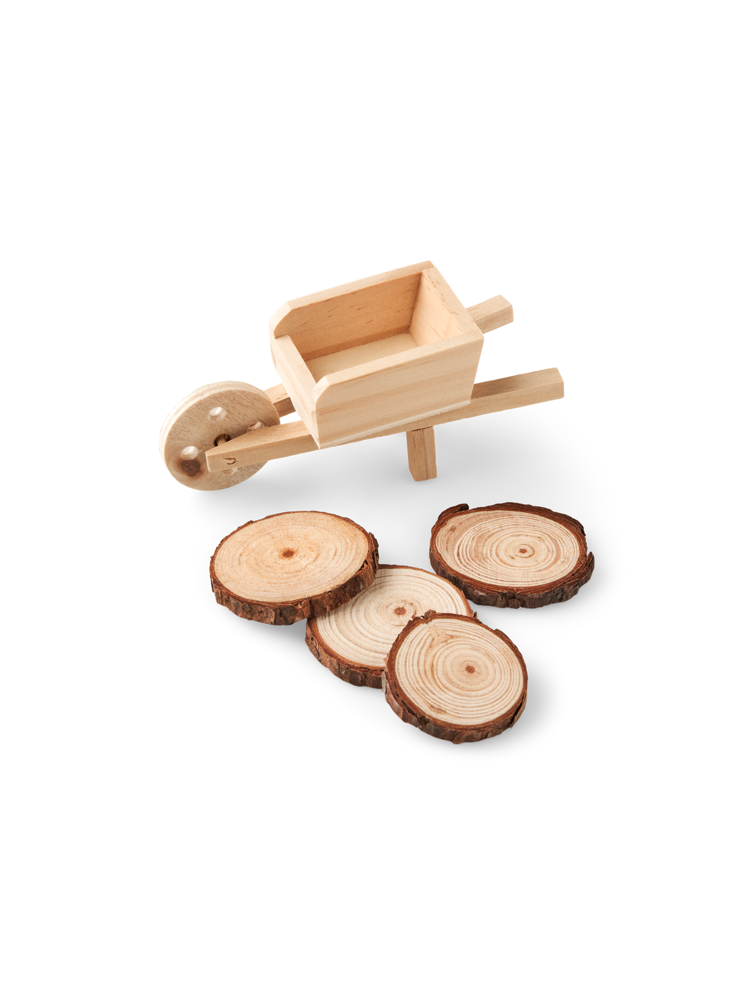 Søstrene Grene Mini wheelbarrow with wood | King's Cross