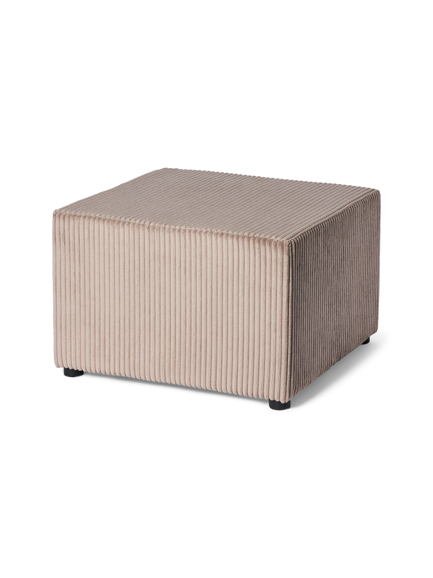 Puff | 50 x 50 x 34 cm. | Light Brown